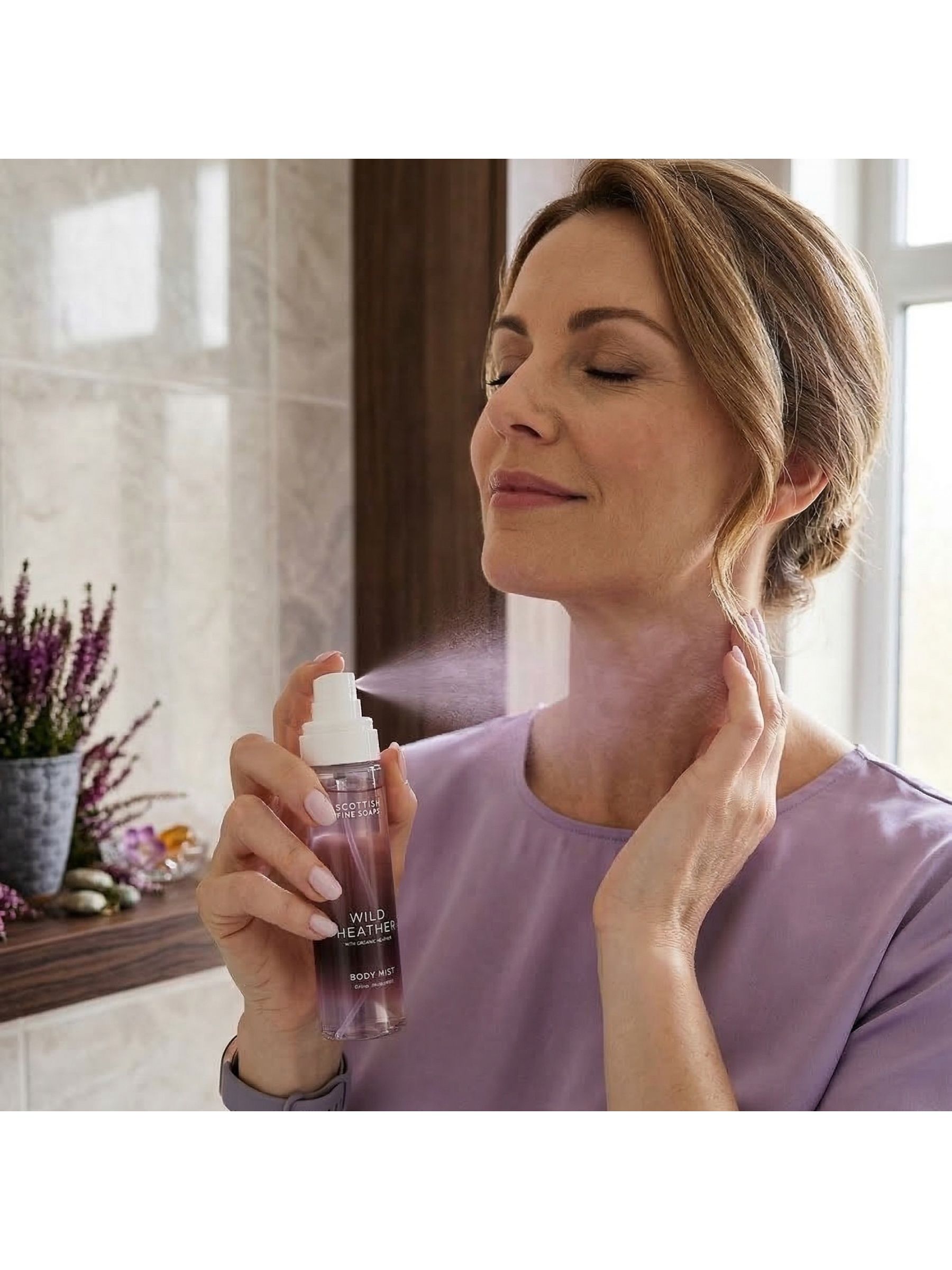 Buy Scottish Fine Soaps Wild Heather Body Mist 100ml from the Next UK ...