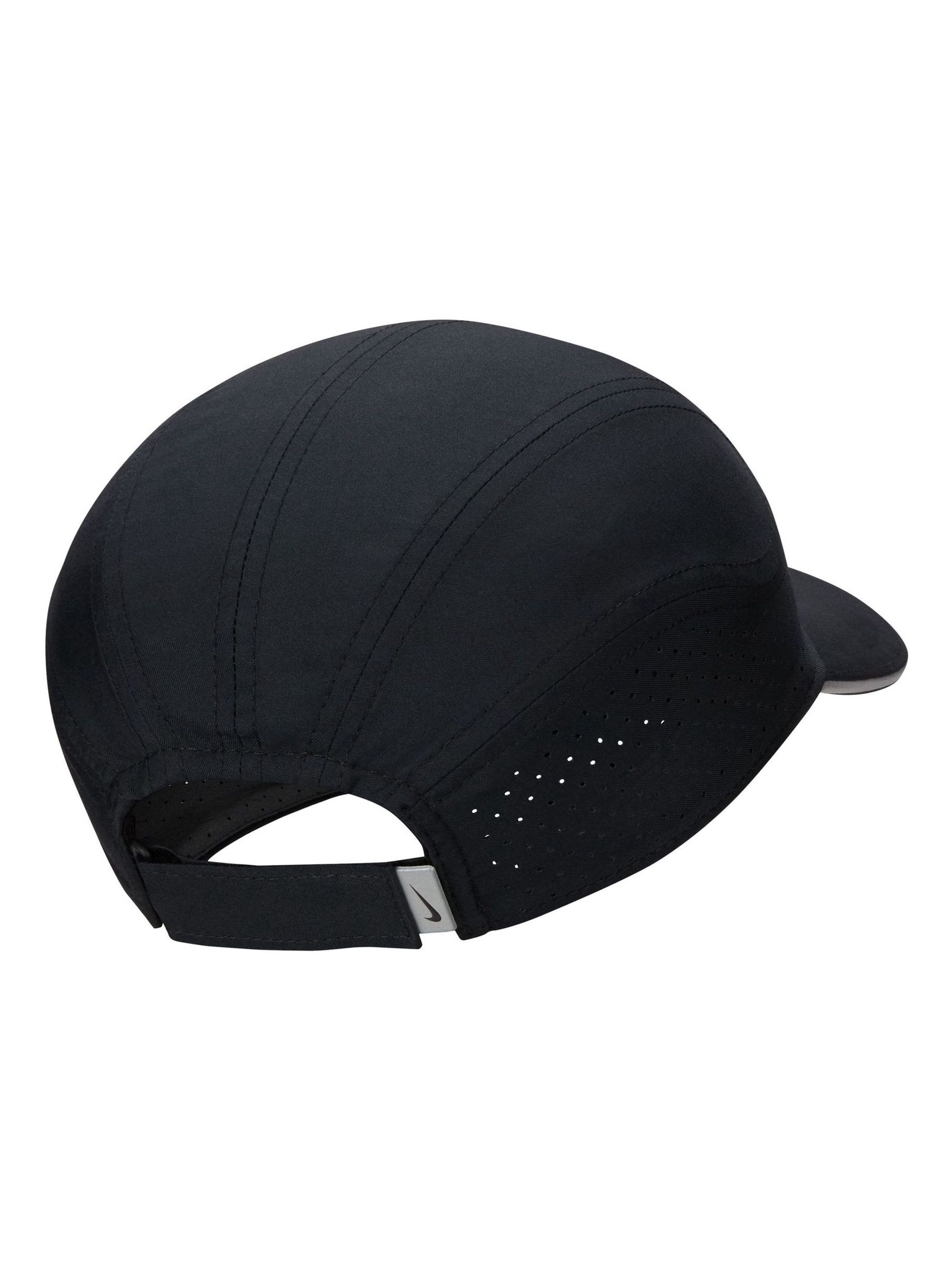 Buy Nike Black Dri-FIT Fly Unstructured Reflective Cap from the Next UK ...