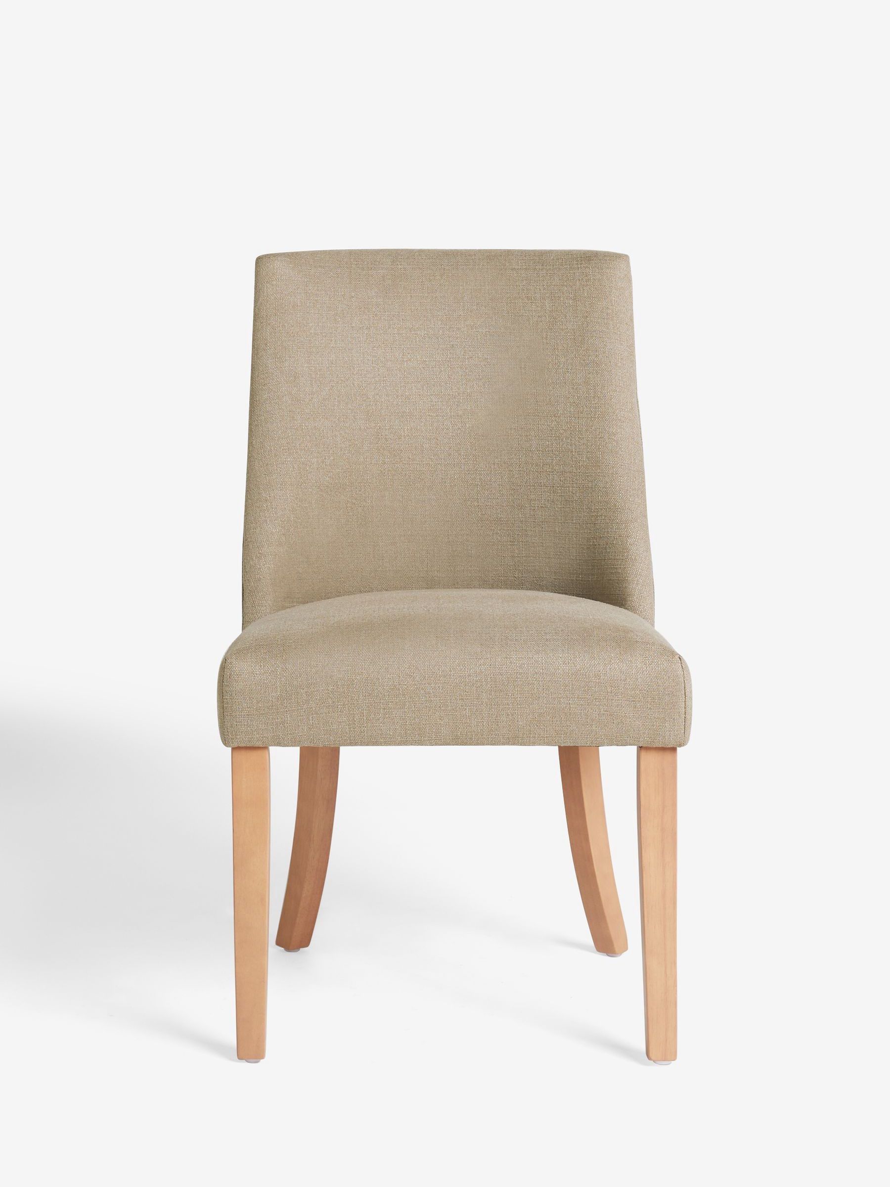 Buy Set of 2 Soft Linen Look Light Natural Wolton Collection Luxe ...