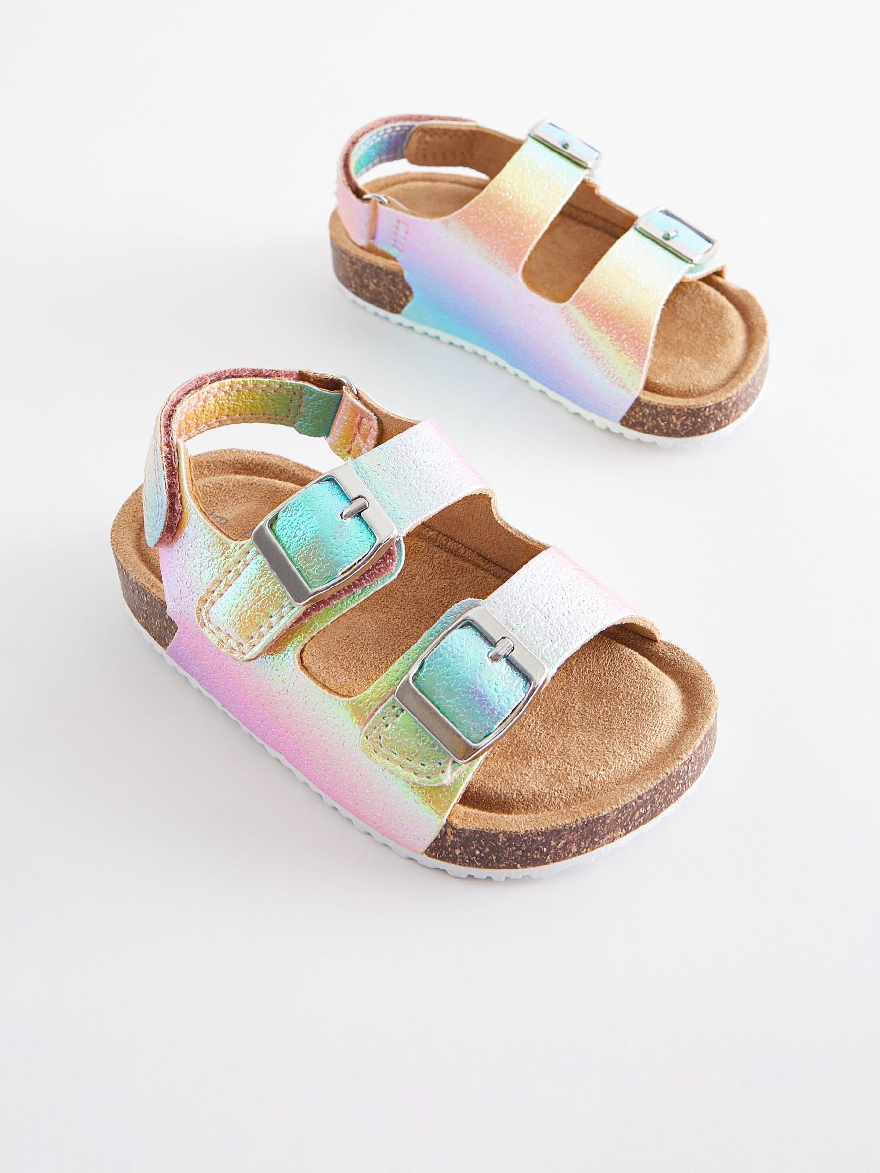 Buy Multi Corkbed Two Strap Sandals from the Next UK online shop
