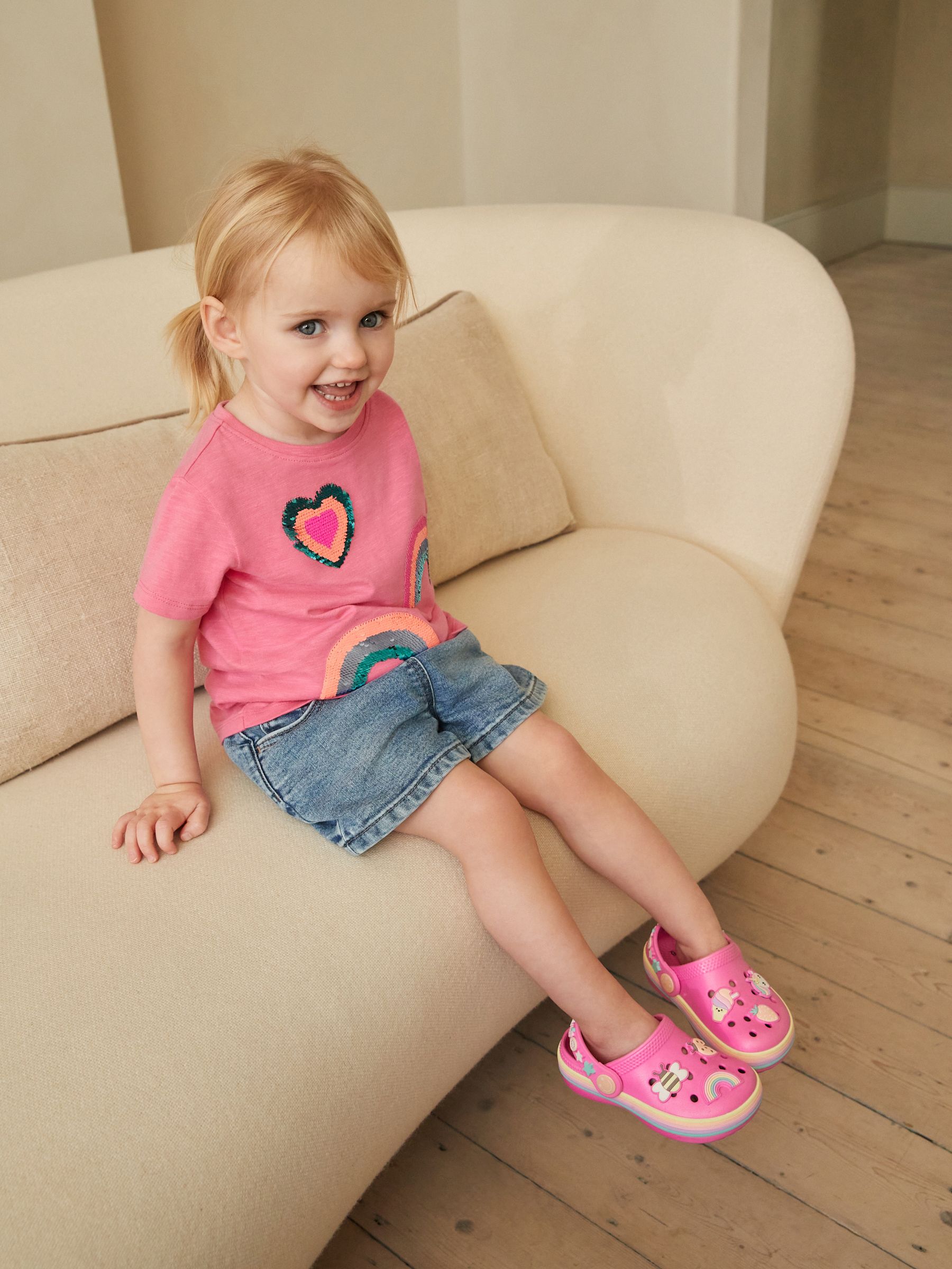 Buy Pink Character Clogs from the Next UK online shop