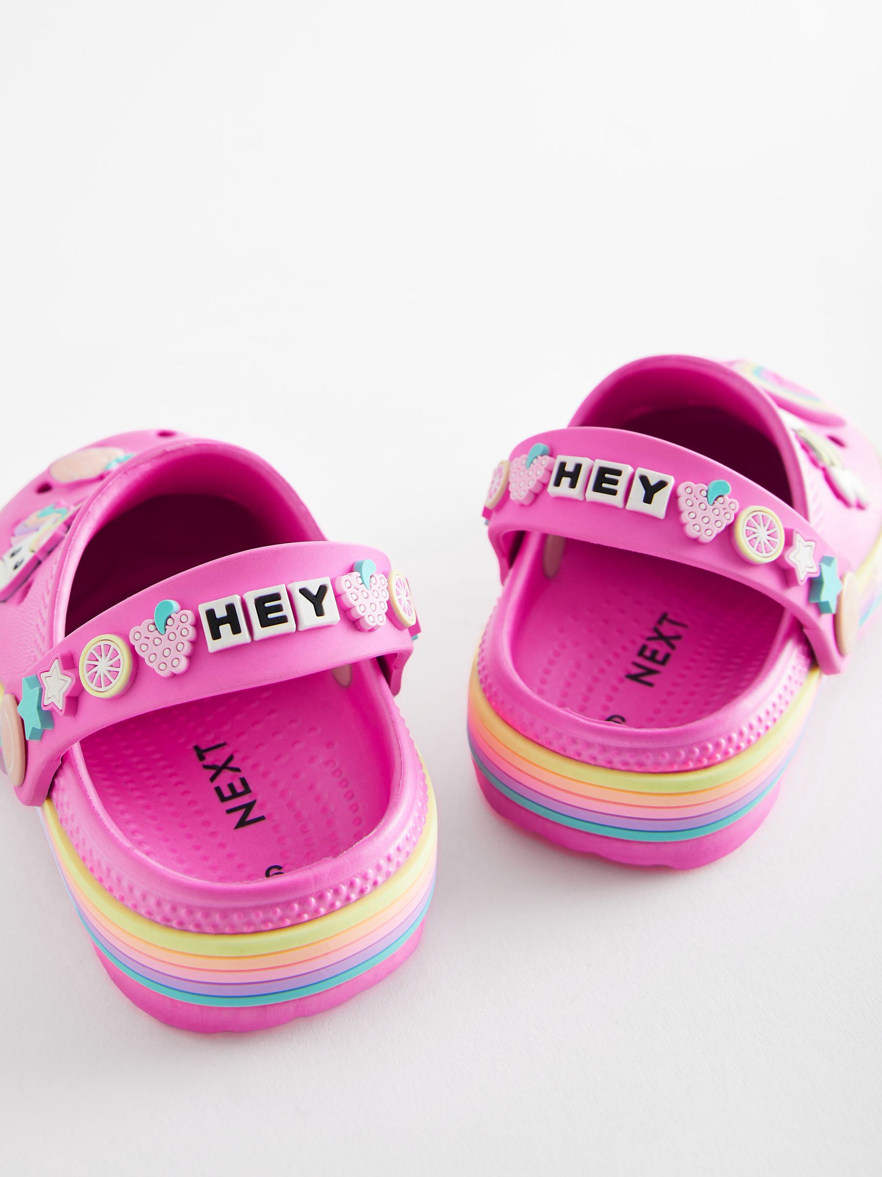 Buy Pink Character Clogs from the Next UK online shop