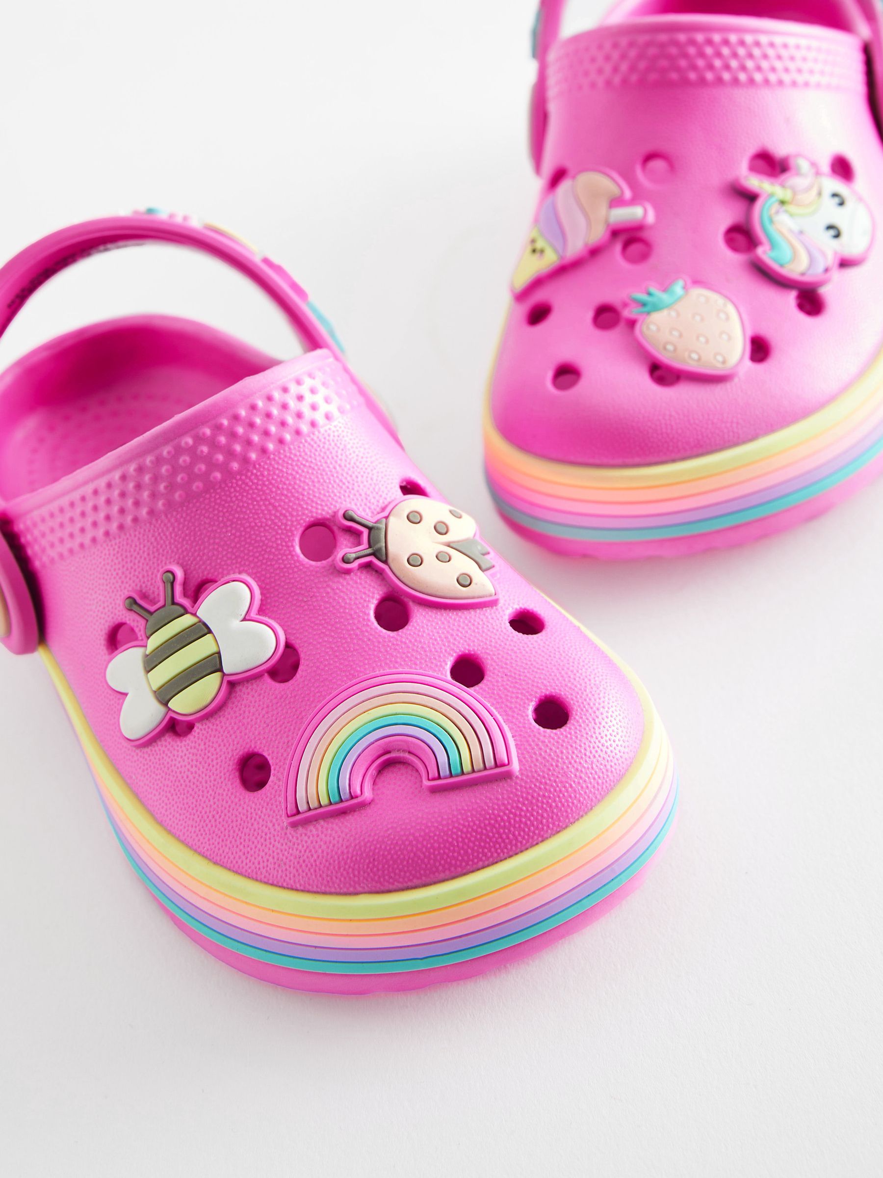 Buy Pink Character Clogs from the Next UK online shop