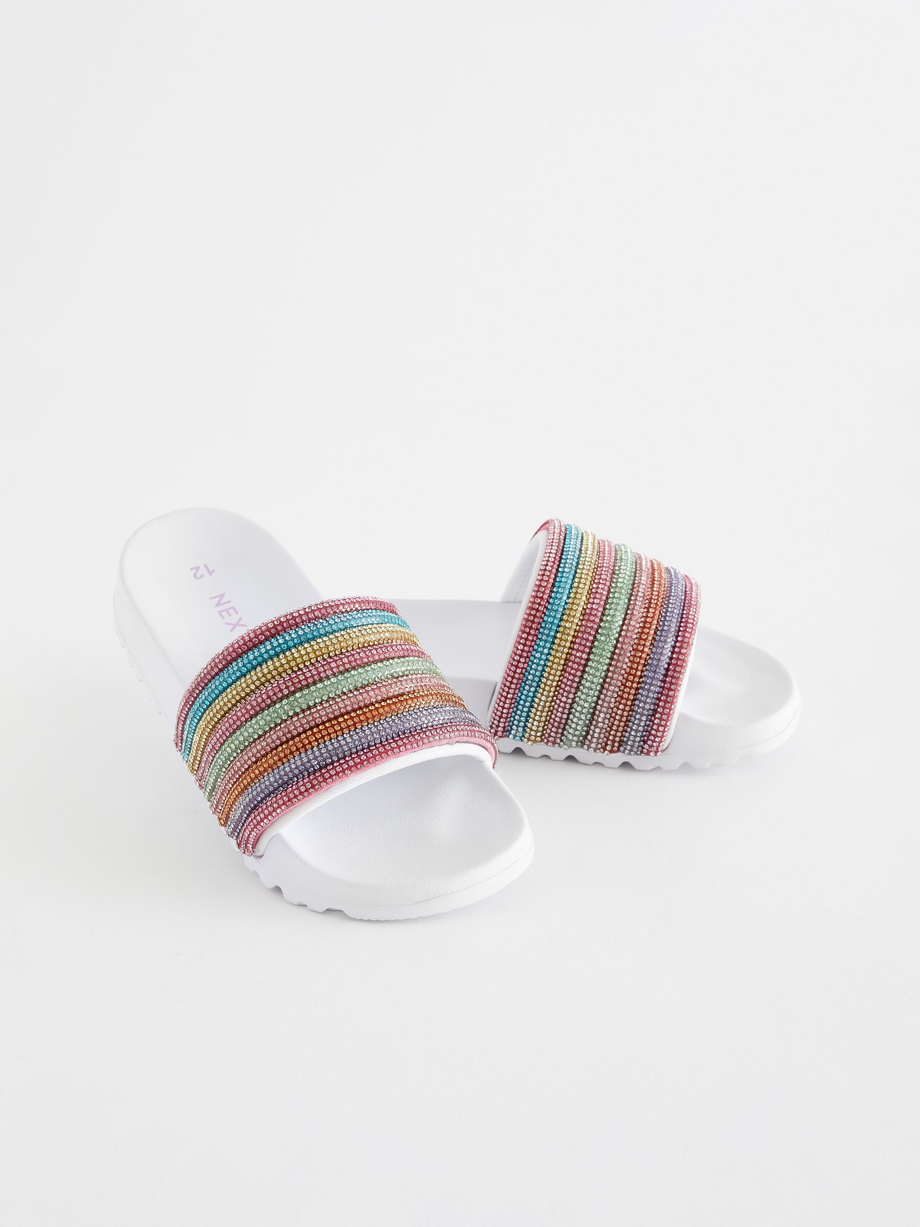 Buy Rainbow Woven Sliders from the Next UK online shop