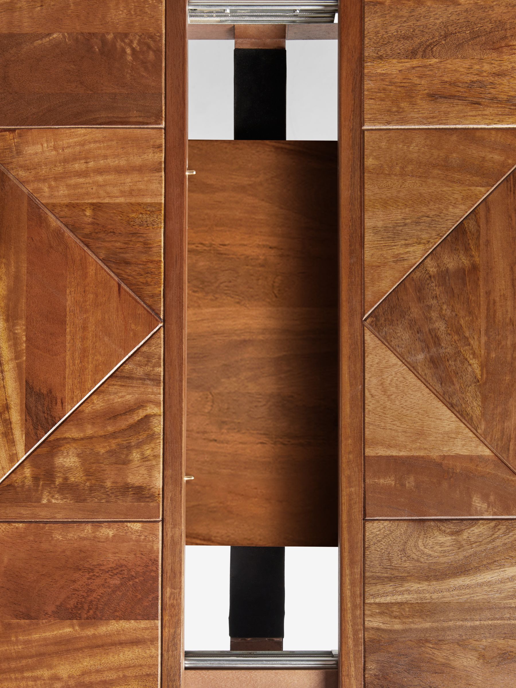 Buy Dark Mango Wood Lloyd 6 to 10 Seater Extendable Dining Table from ...