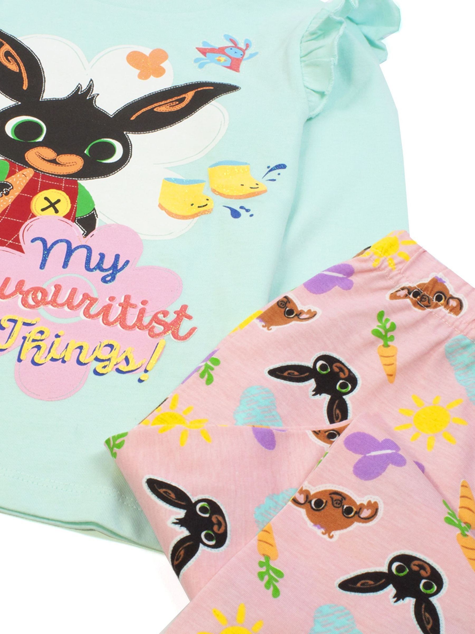 Buy Vanilla Underground Green Bing Bunny Long Leg 100% Cotton Pyjamas ...