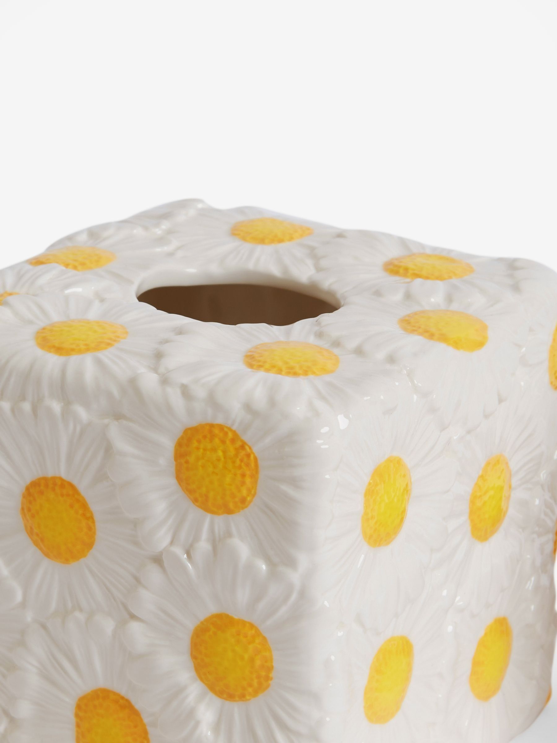 Buy Yellow Daisy Tissue Box from Next Australia