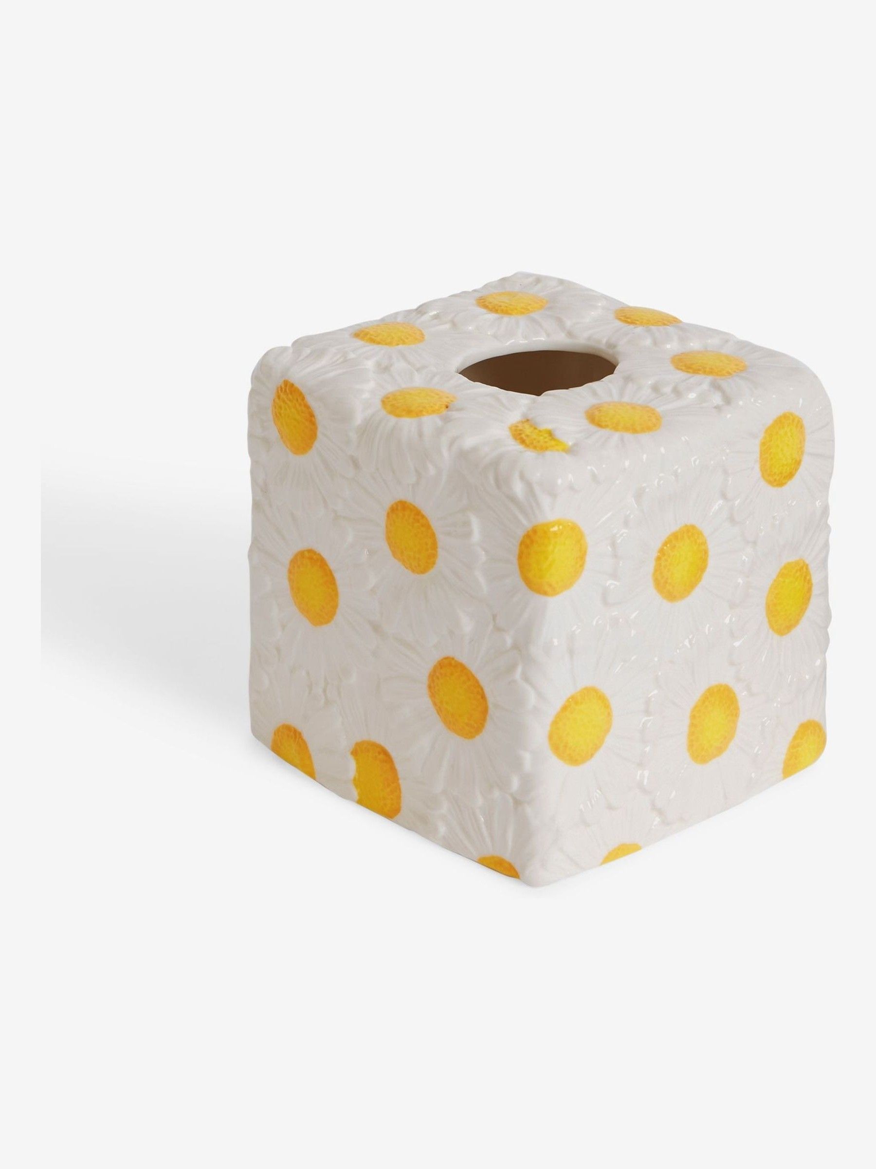 Buy Yellow Daisy Tissue Box from Next Australia