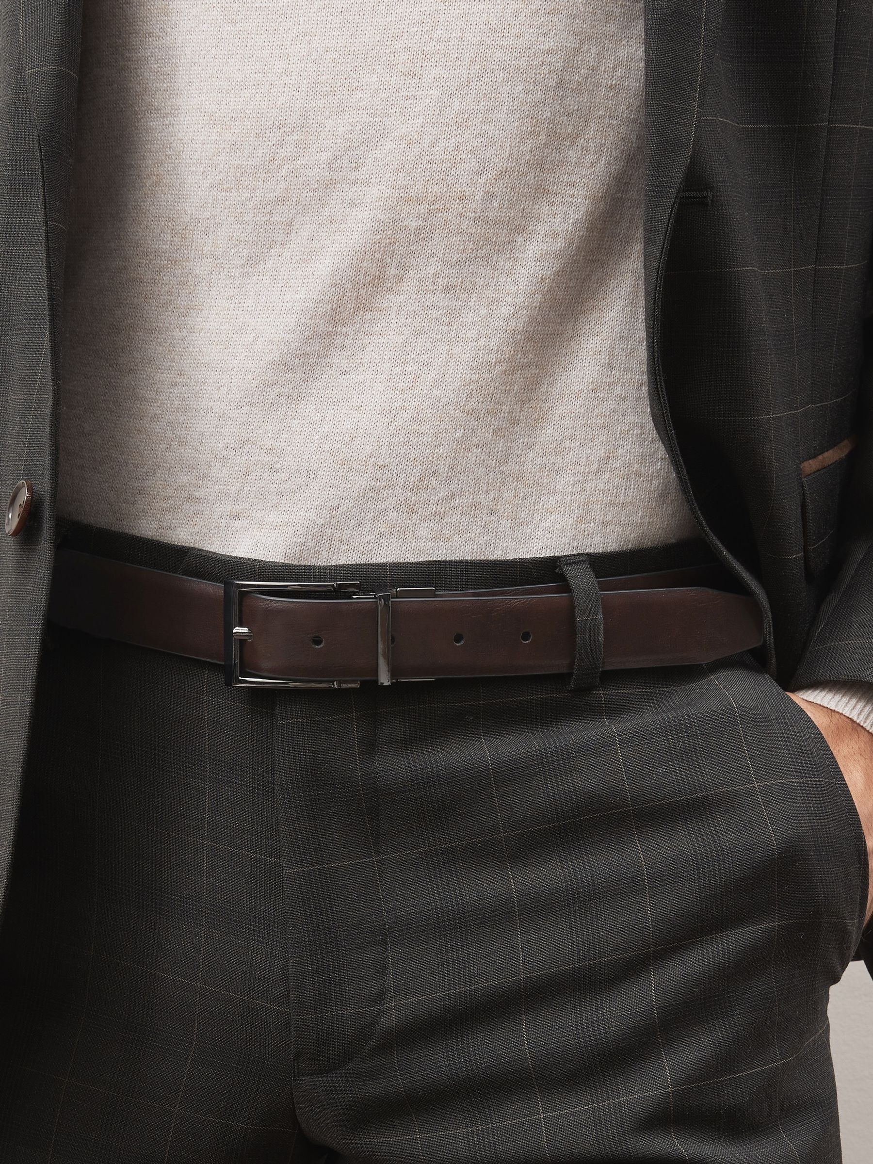 Buy Black/Brown Reversible Belt from Next United Arab Emirates