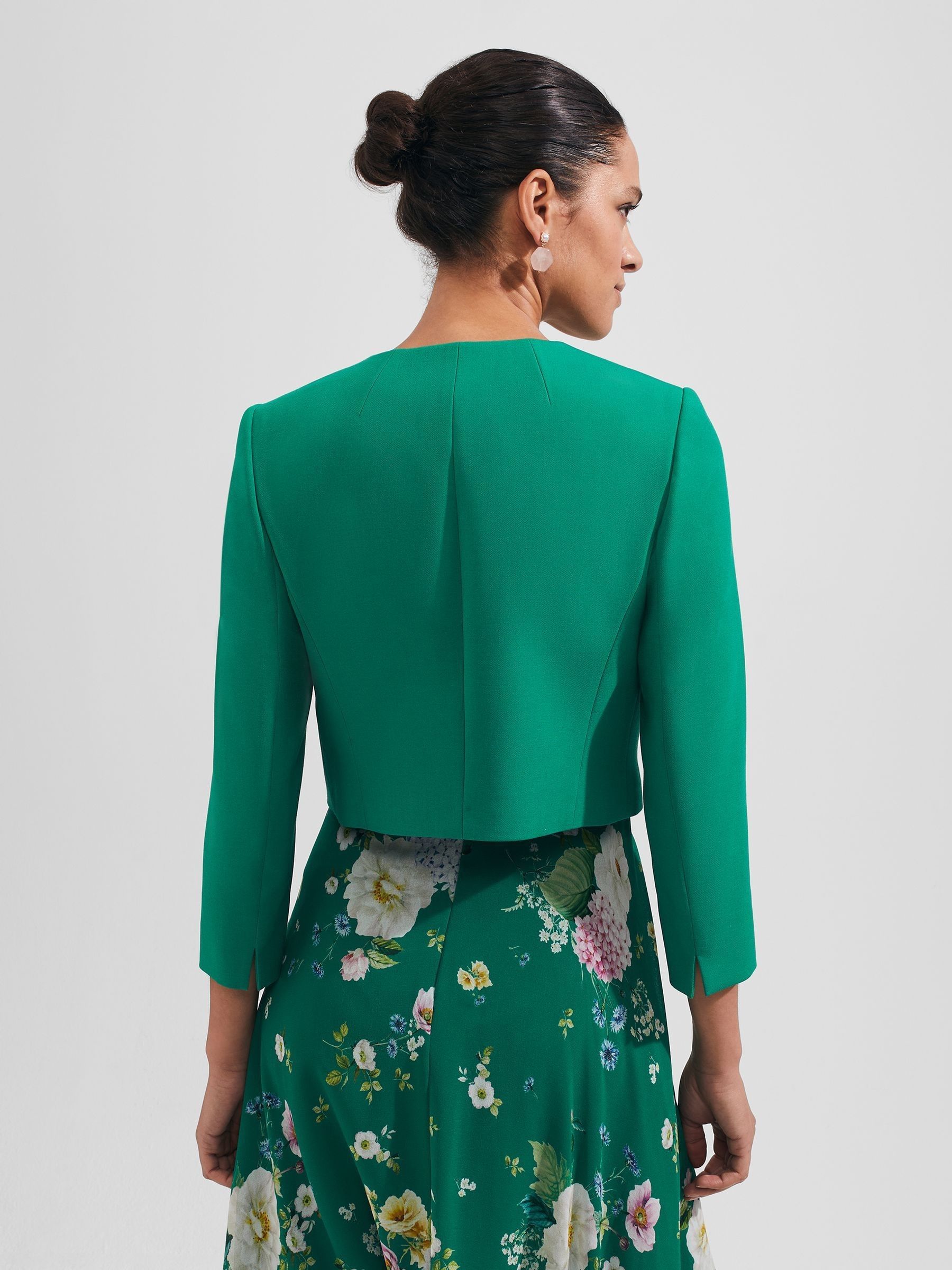 Buy Hobbs Emerald Green Elize Jacket from the Next UK online shop