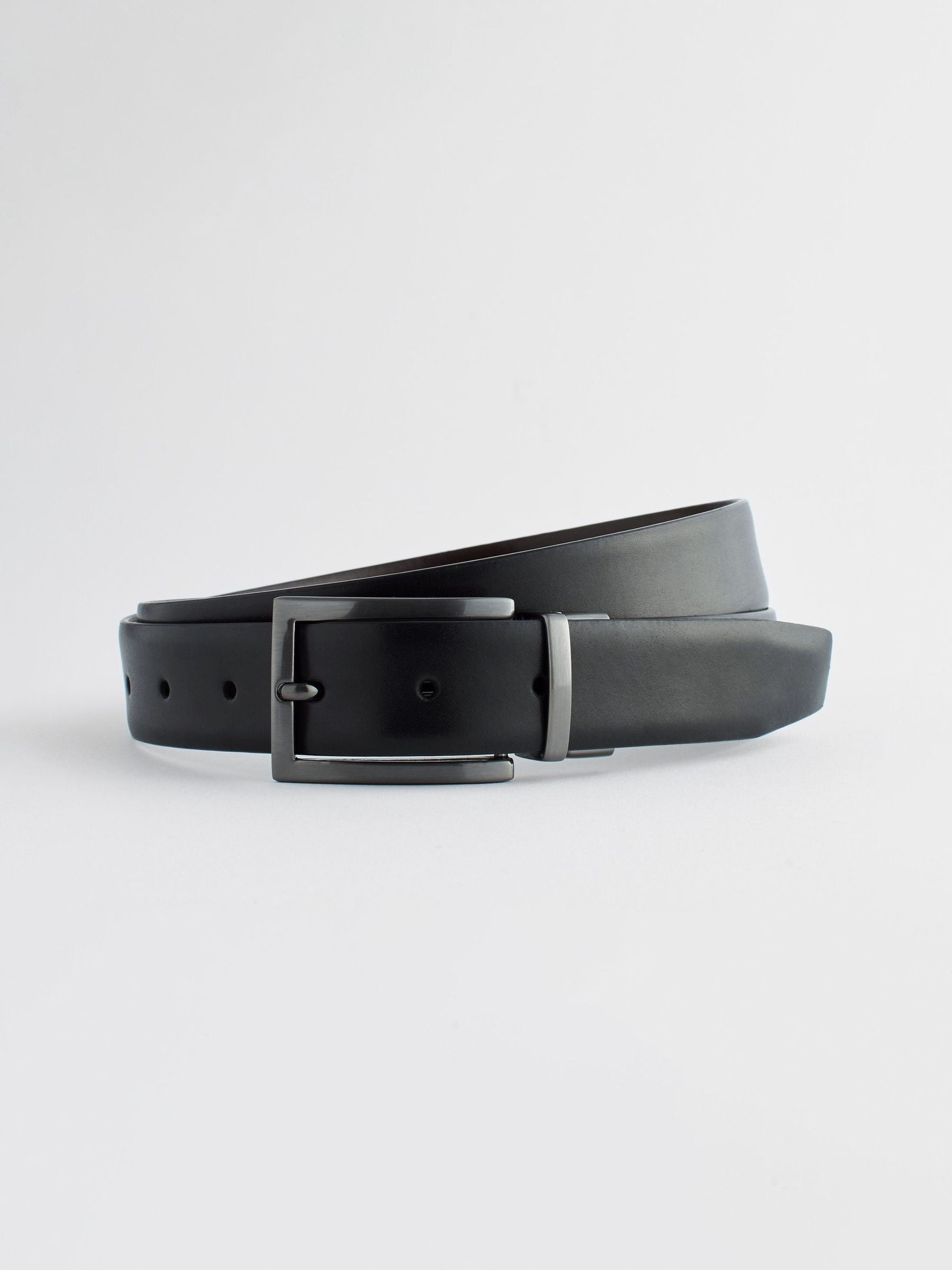 Buy Black Brown Reversible Leather Belt from the Next UK online shop
