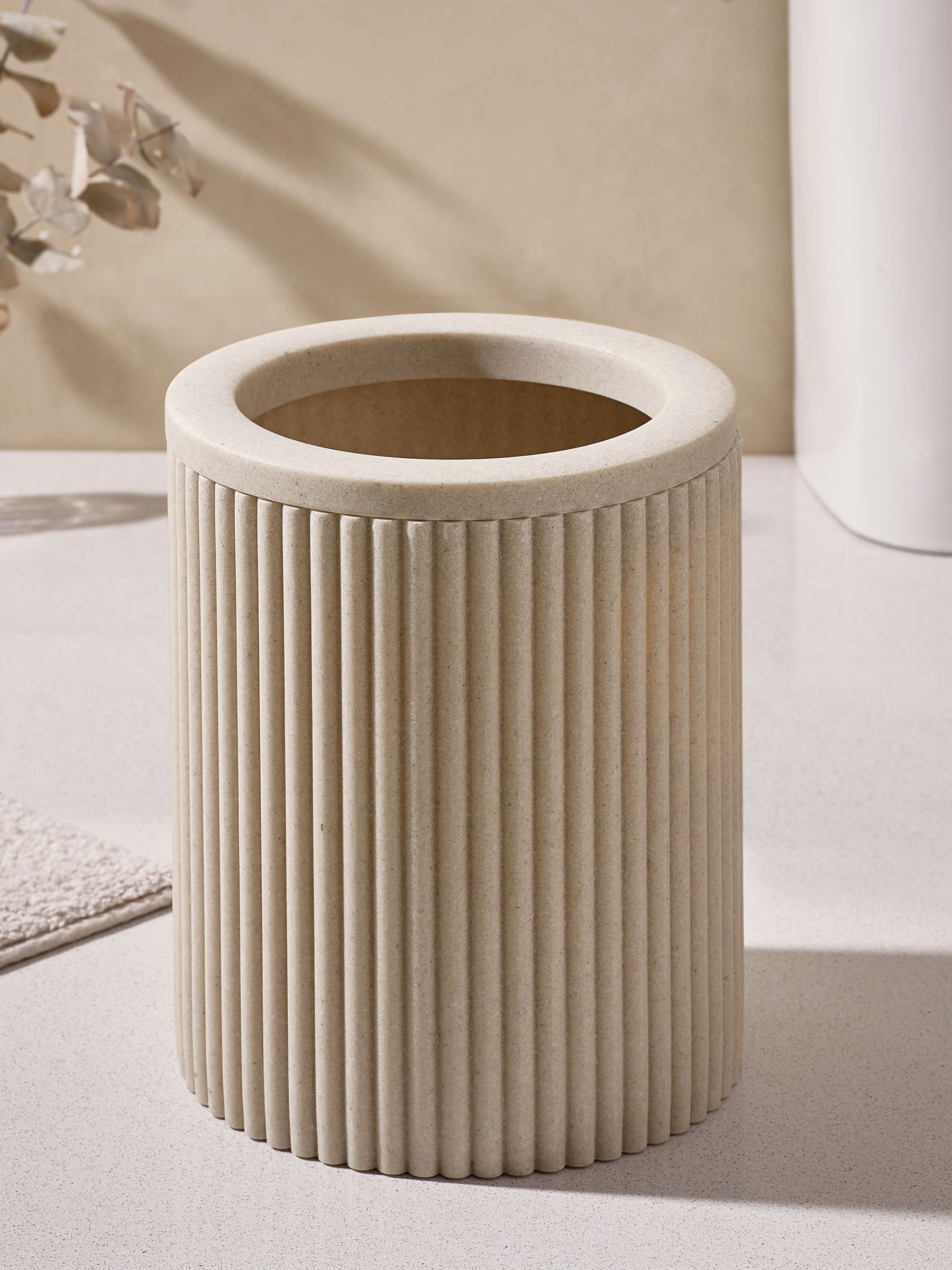 Buy Natural Resin Ribbed Bin from the Next UK online shop