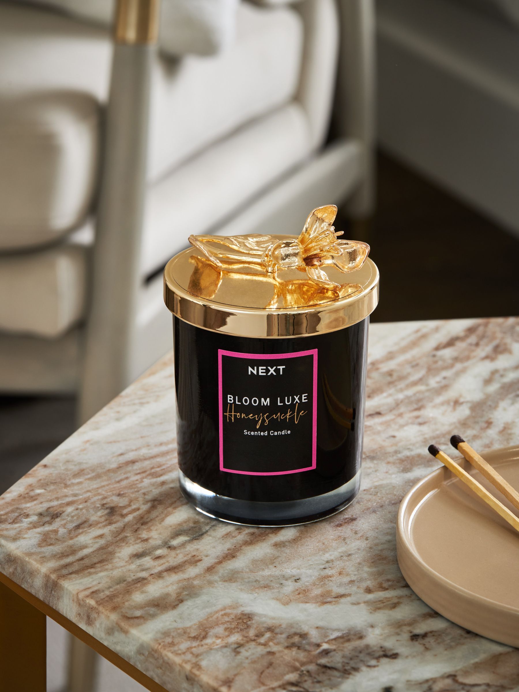 Buy Honeysuckle Bloom Luxe Candle from the Next UK online shop