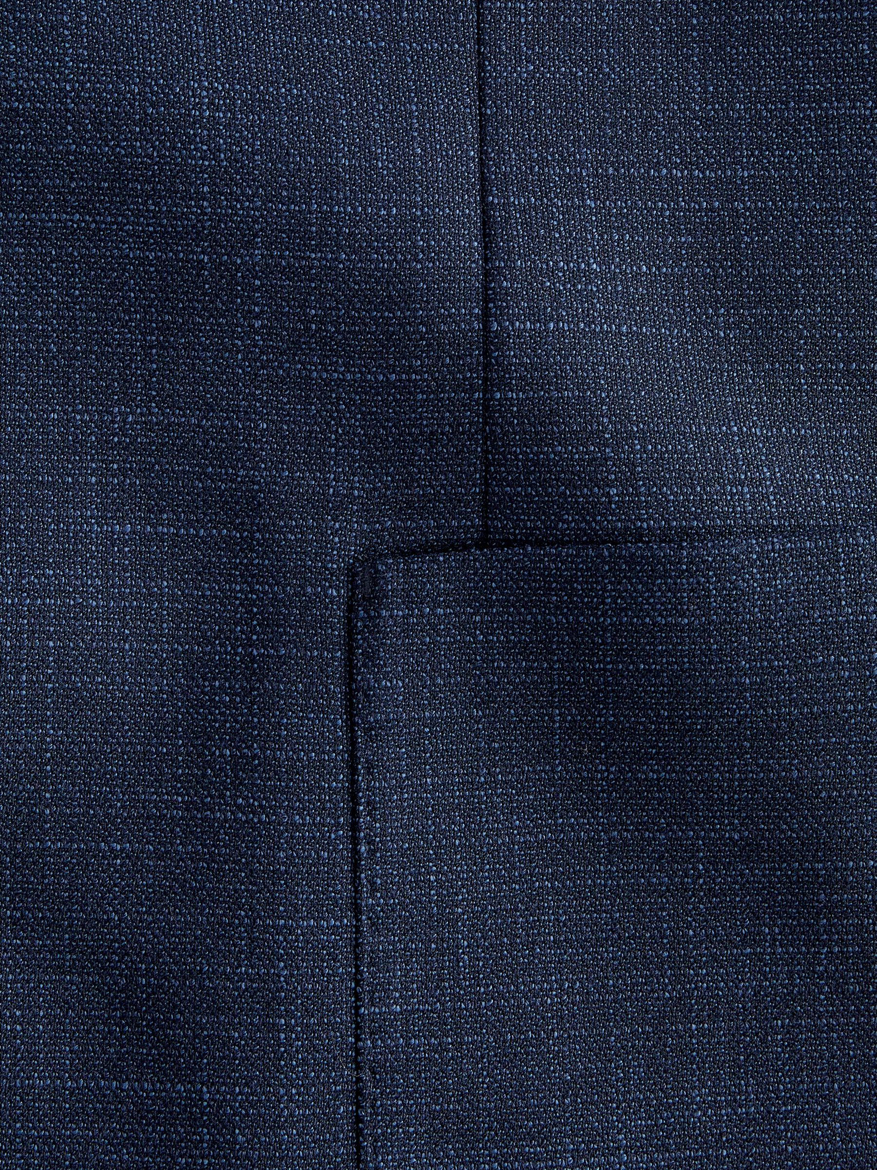 Buy Blue Slim Fit Textured Smart Blazer from the Next UK online shop