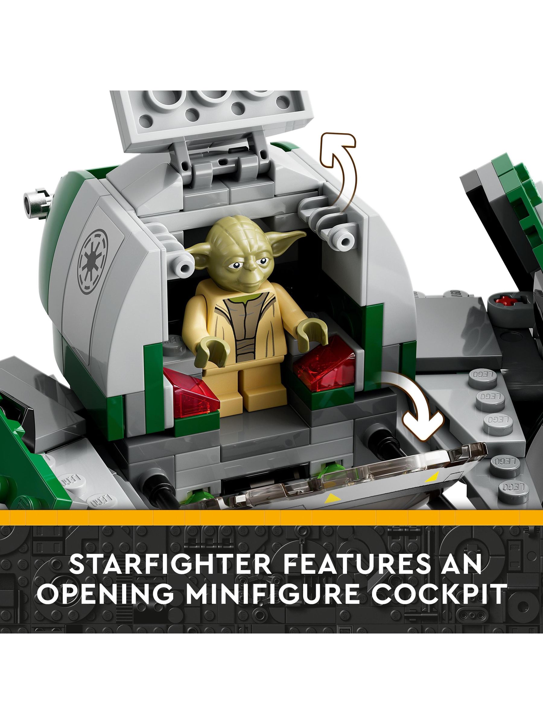 Buy LEGO Star Wars Yoda's Jedi Starfighter Set with R2D2 75360 from the ...