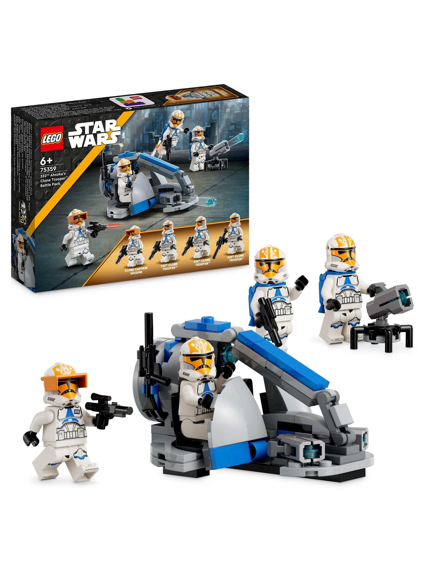 Buy LEGO Star Wars 332nd Ahsoka s Clone Trooper Battle Pack 75359 from Next Ireland