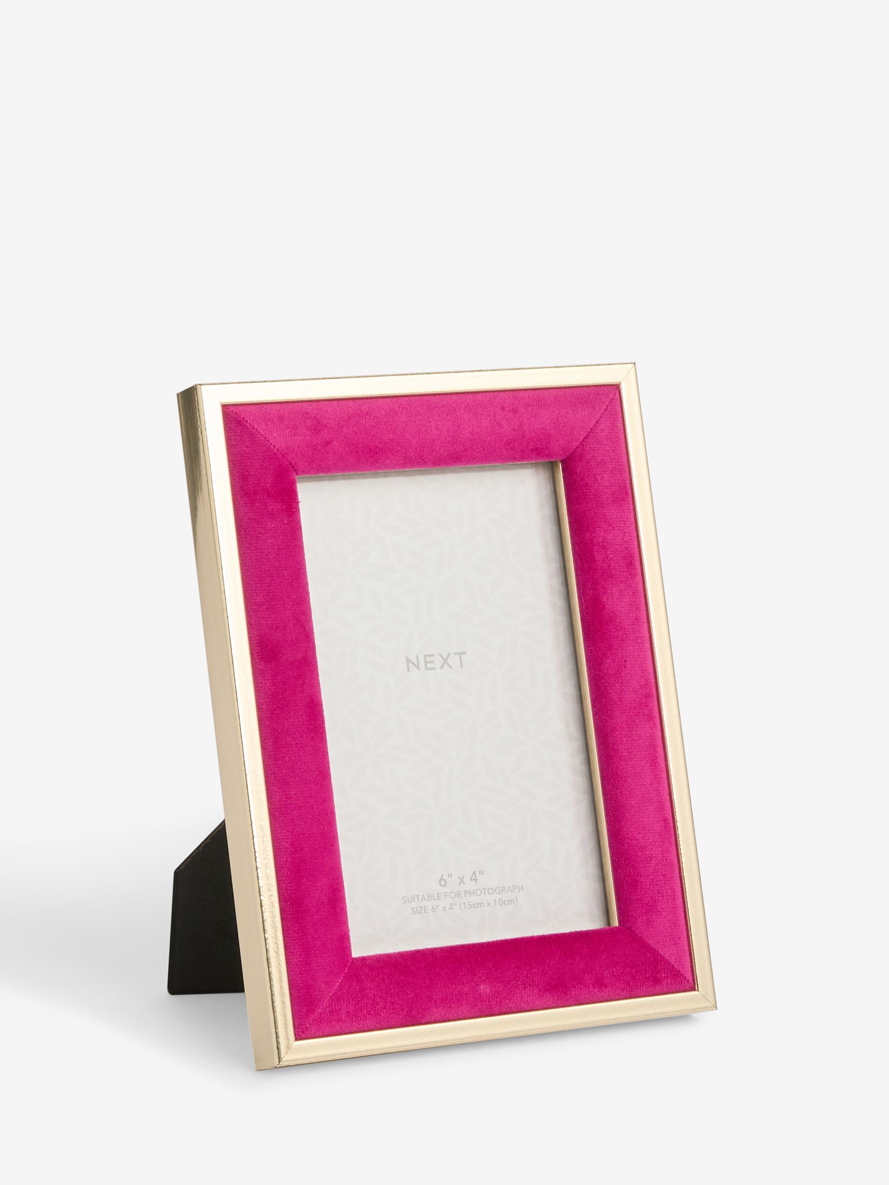 Buy Pink Velvet Picture Frame from the Next UK online shop
