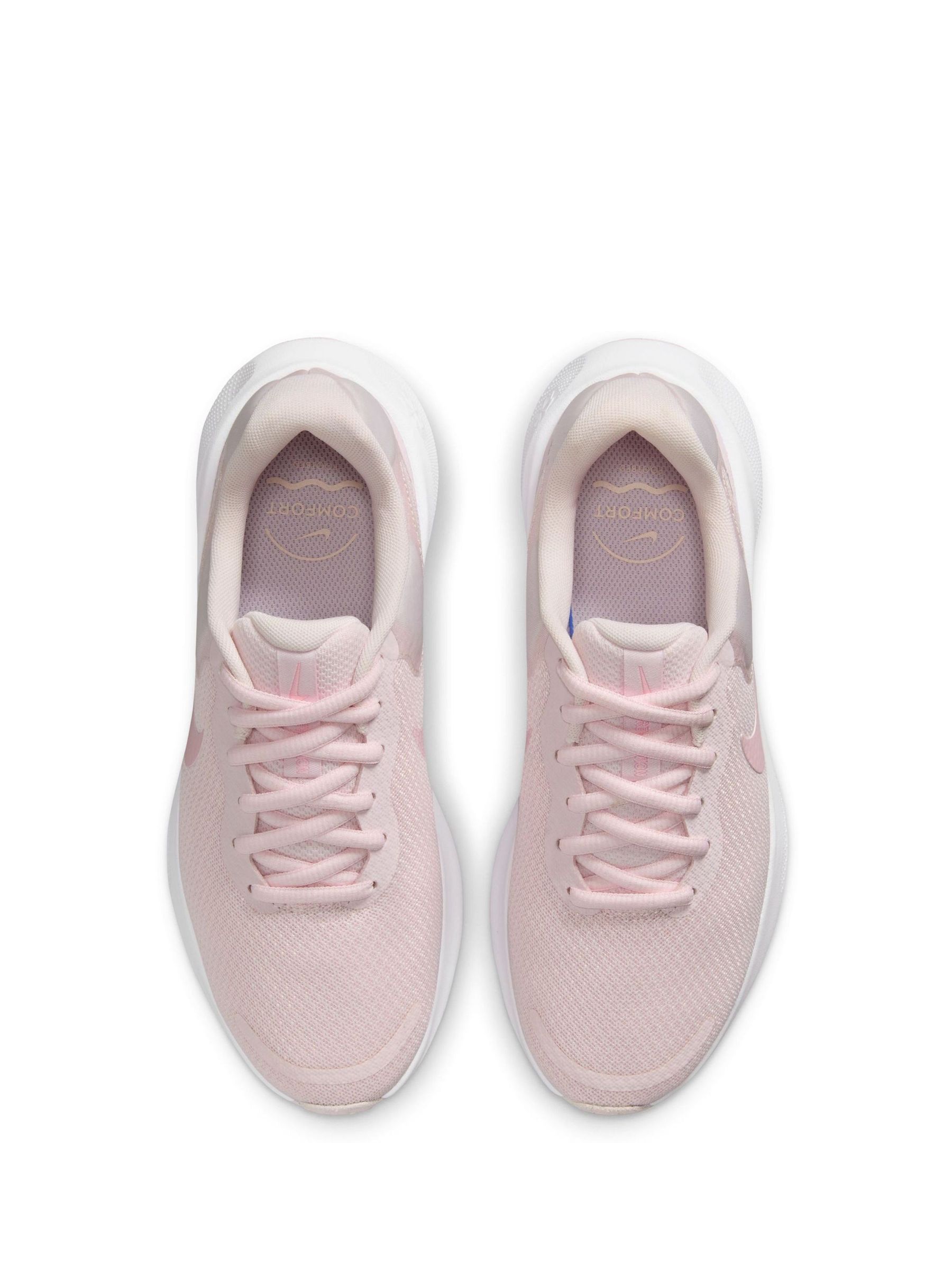 Buy Nike Light Pink Revolution 7 Road Running Trainers from the Next UK ...
