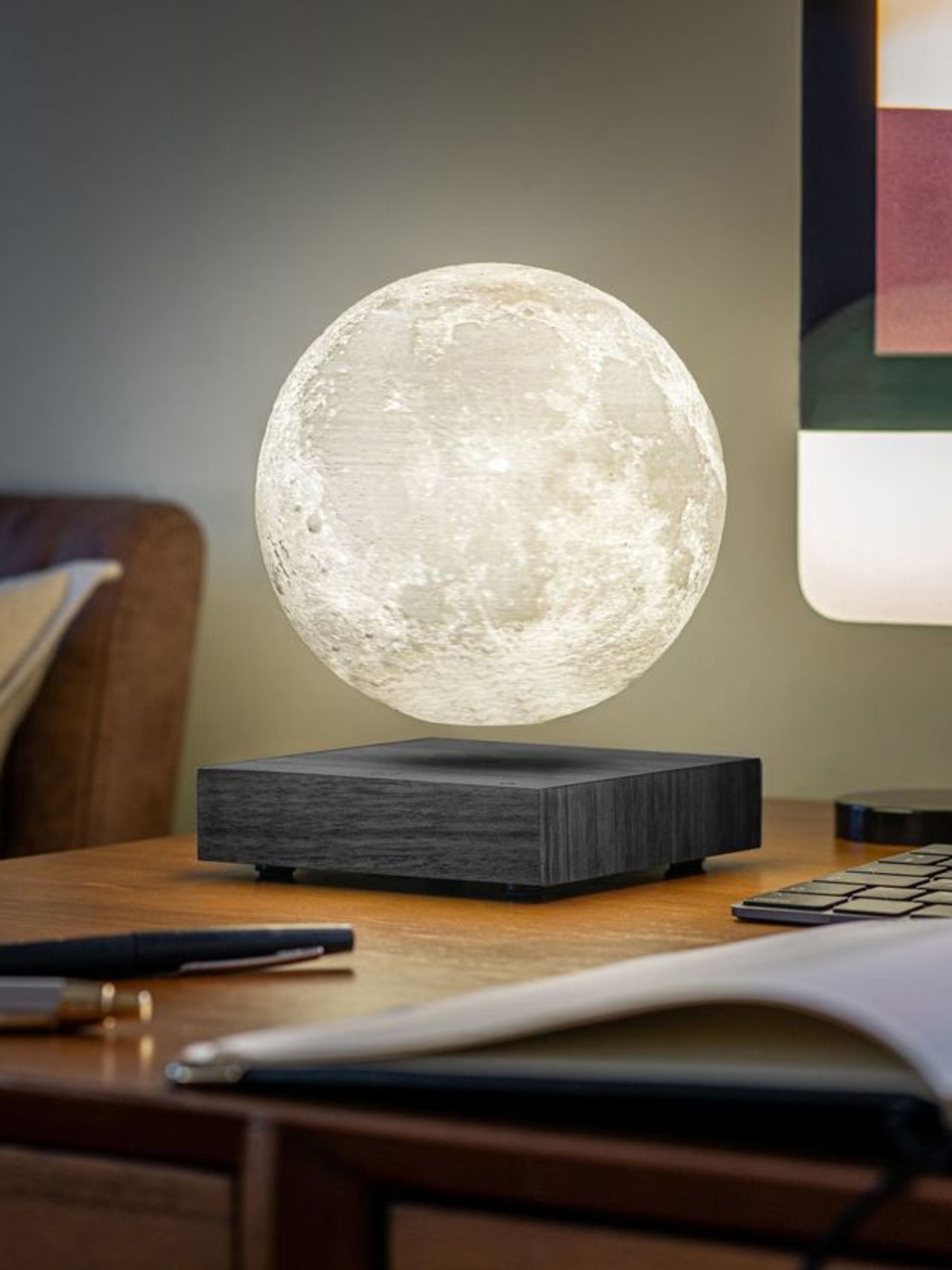 Buy Gingko Black Smart Moon Lamp from the Next UK online shop