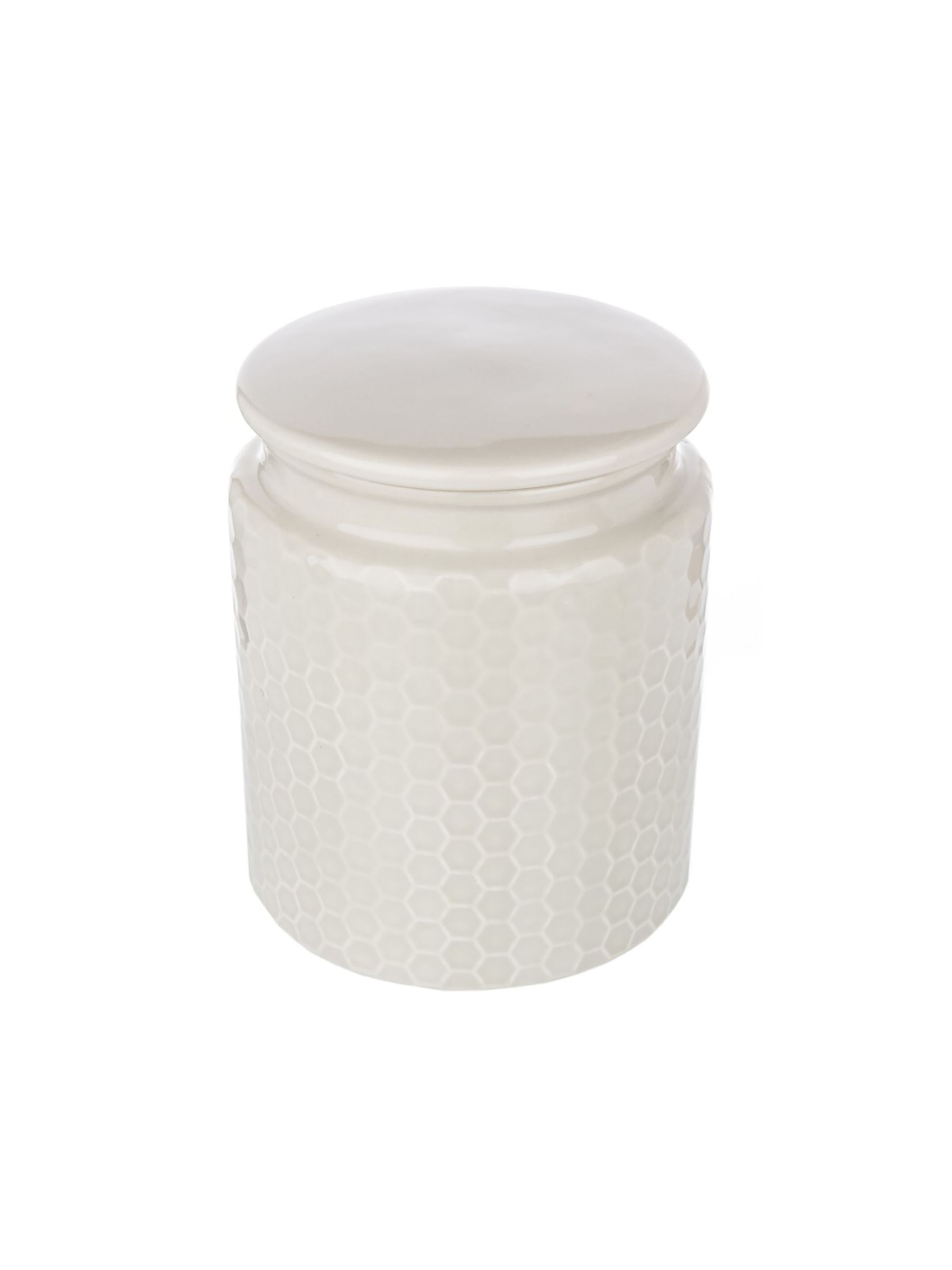 Buy Kitchen Pantry Grey Set of 2 Storage Canisters Small and Large from ...