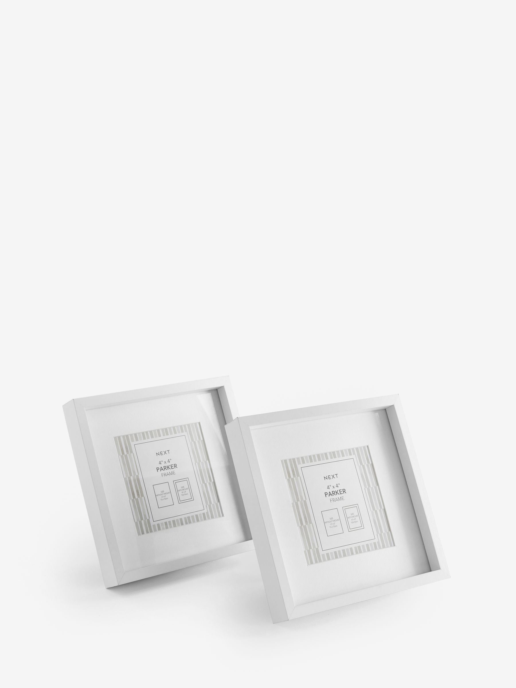 Buy Set of 2 White Parker Photo Frames from the Next UK online shop