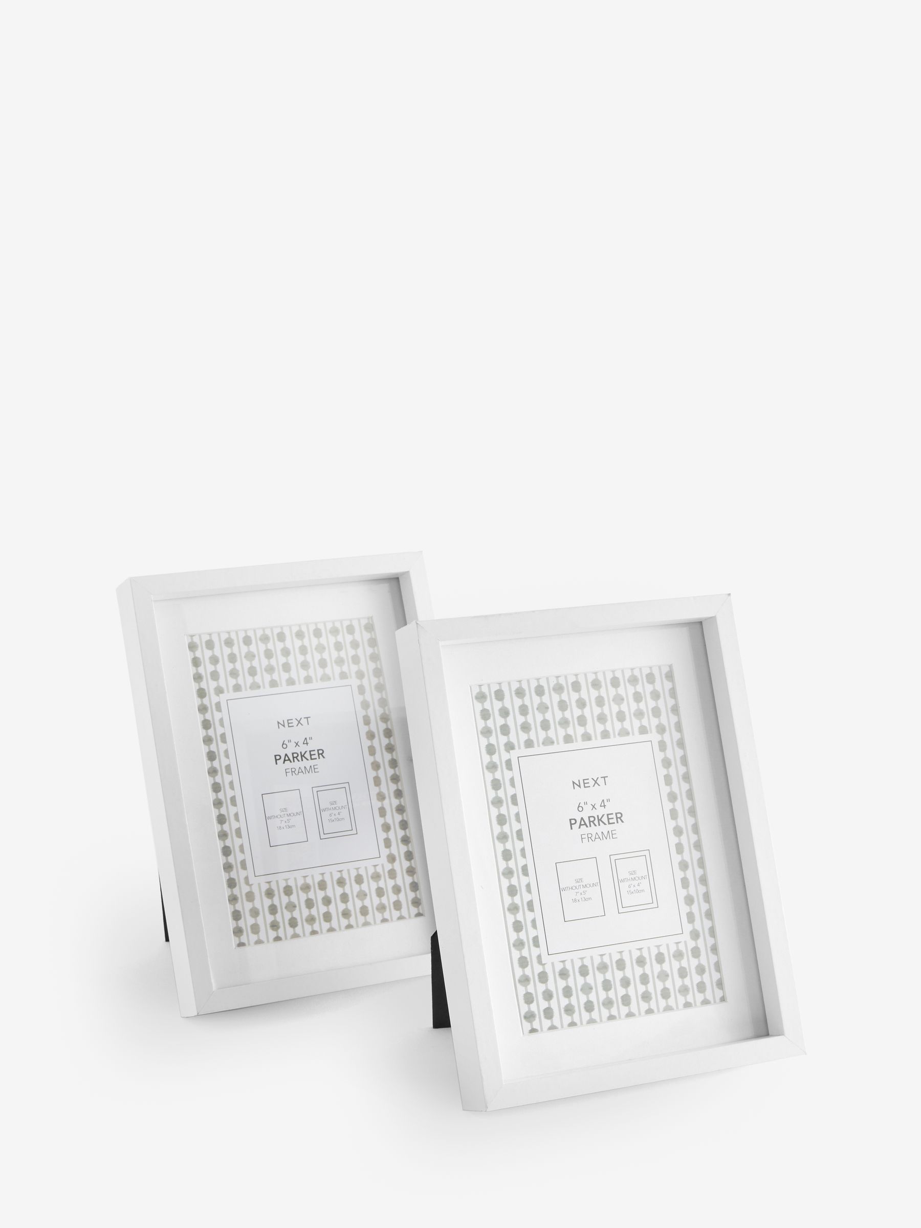 Buy Set of 2 White Parker Photo Frames from the Next UK online shop