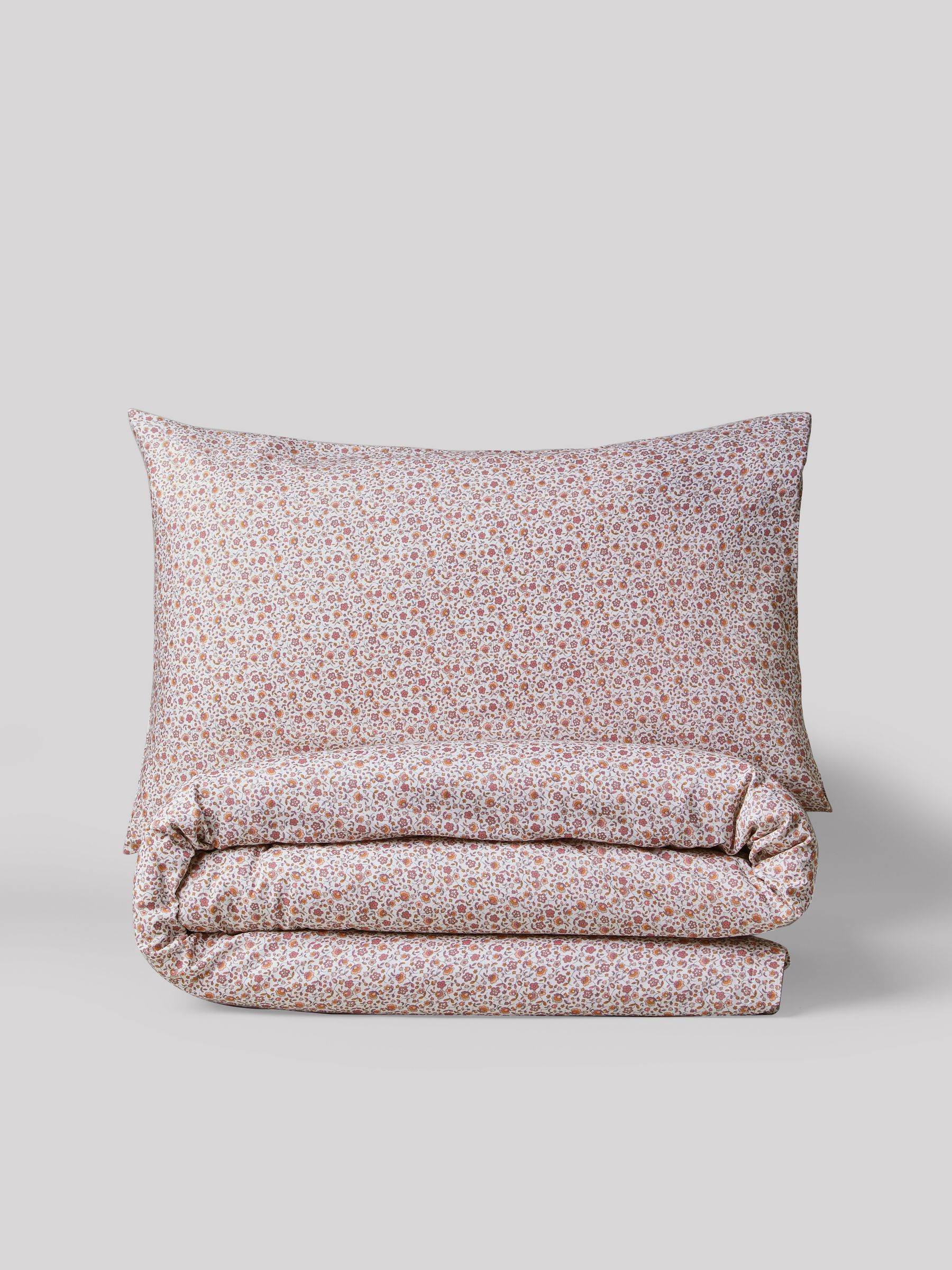 Buy Fig Pink Floral Printed Bedding Duvet Cover and Pillowcase Set from ...