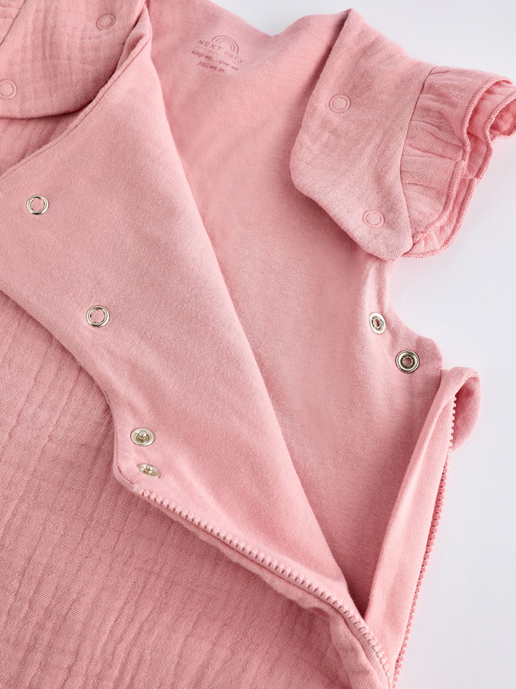 Buy Pink Muslin 1 Tog Baby 100% Cotton Sleep Bag from the Next UK ...