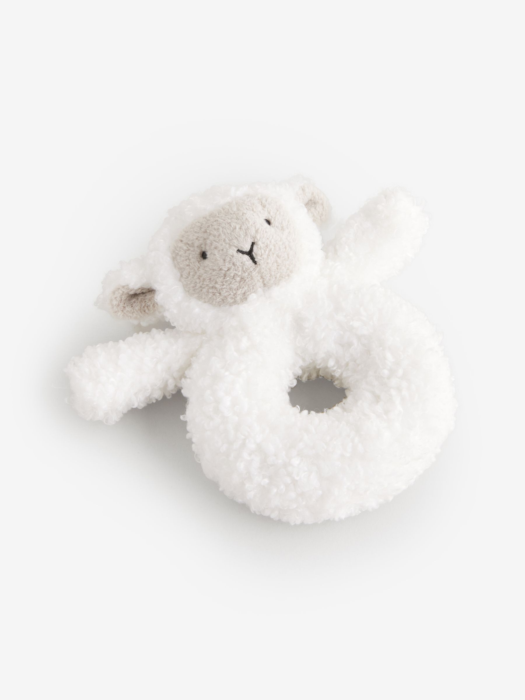 Buy White Sheep Baby Rattle from the Next UK online shop