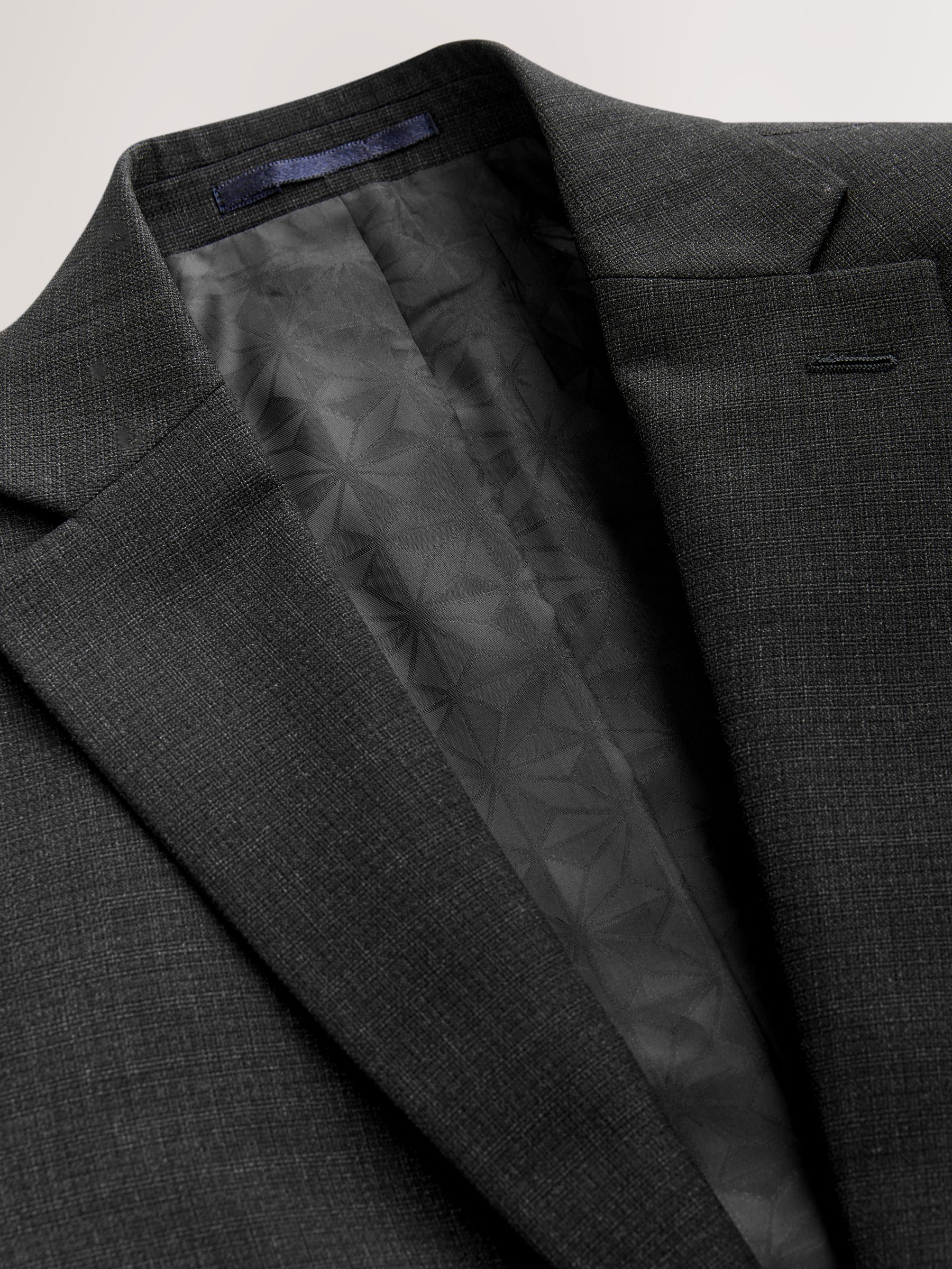 Buy Black Tailored Fit Textured Wool Blend Suit Jacket from the Next UK ...