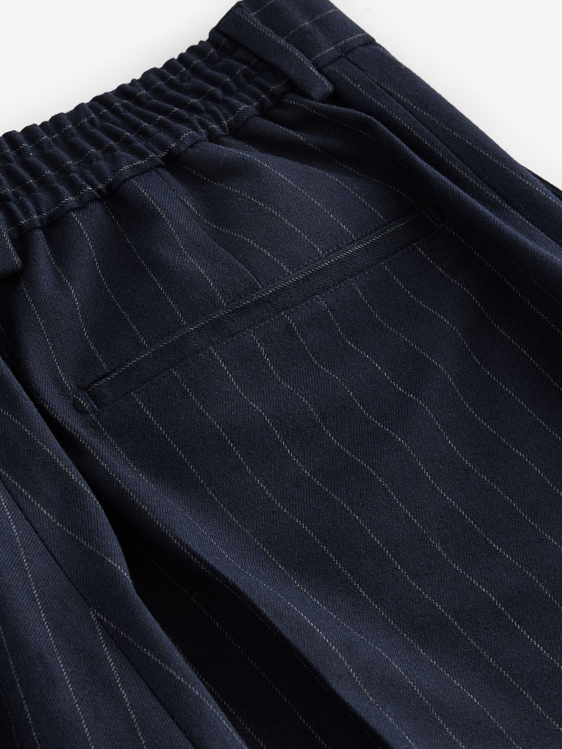 Buy Navy Blue Stripe Formal Joggers from the Next UK online shop