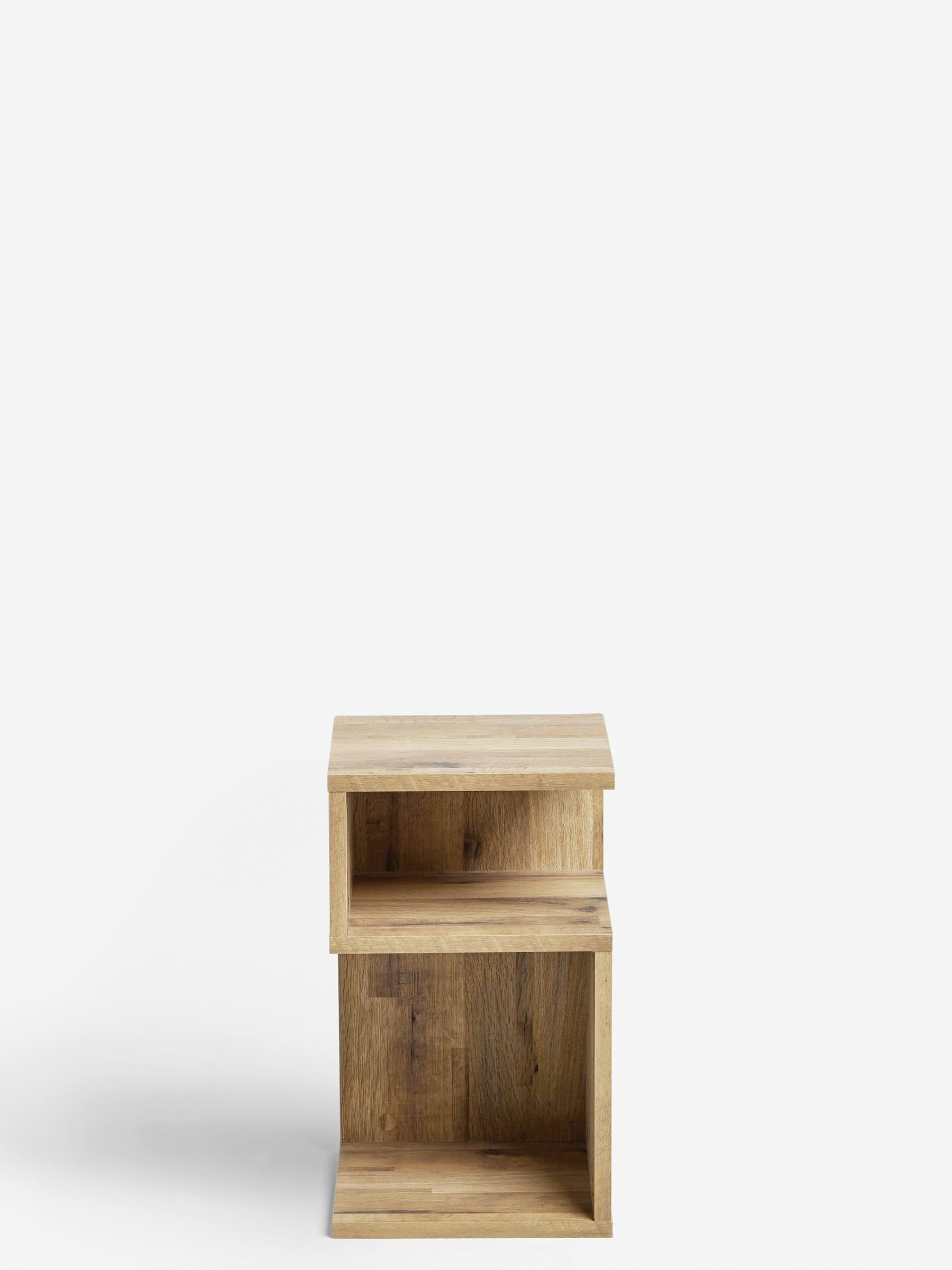 Buy Light Bronx Oak Effect Side Table from the Next UK online shop