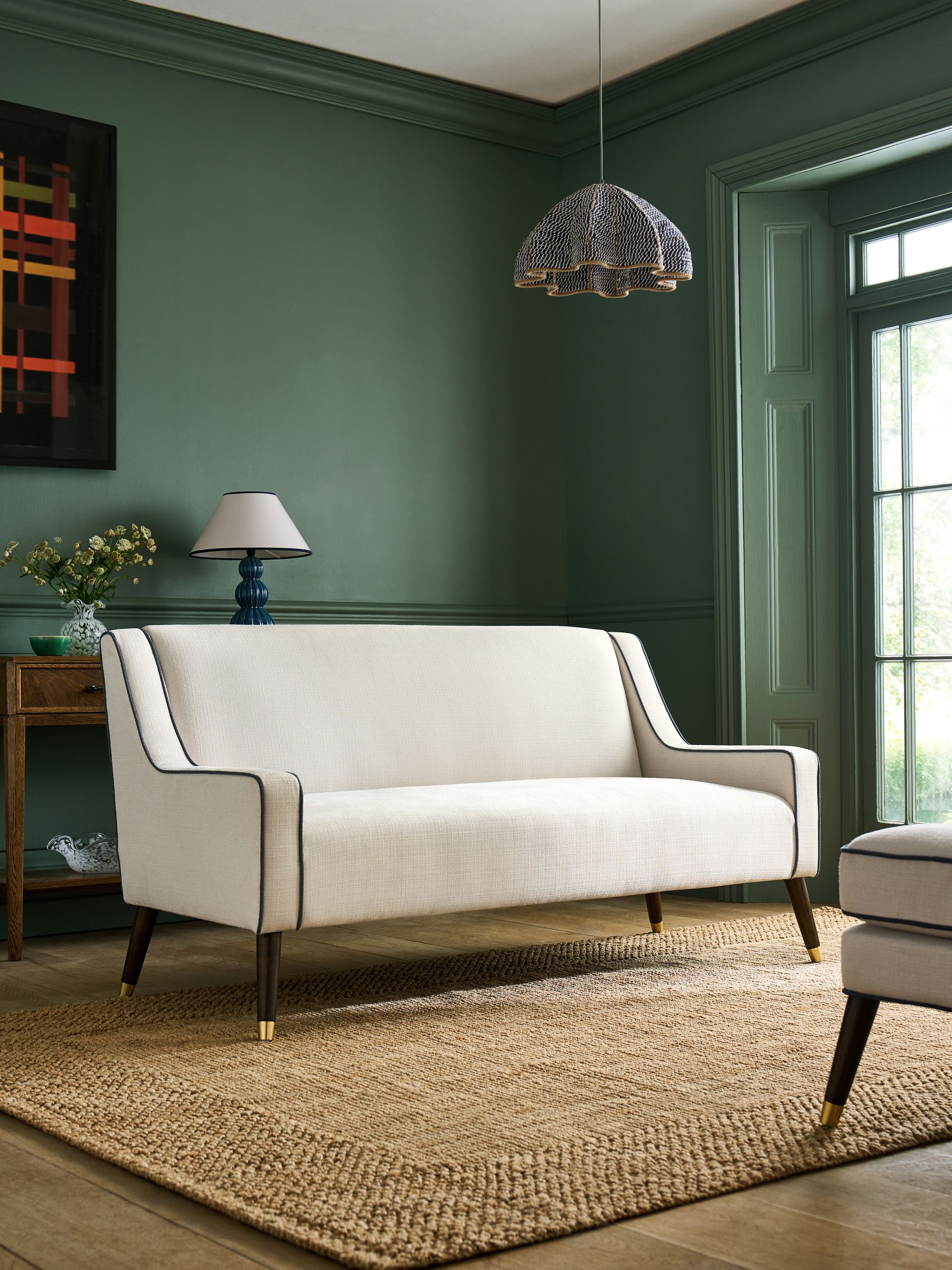 Buy Nina Campbell Clabon Natural The Rosebury Sofa from the Next UK ...