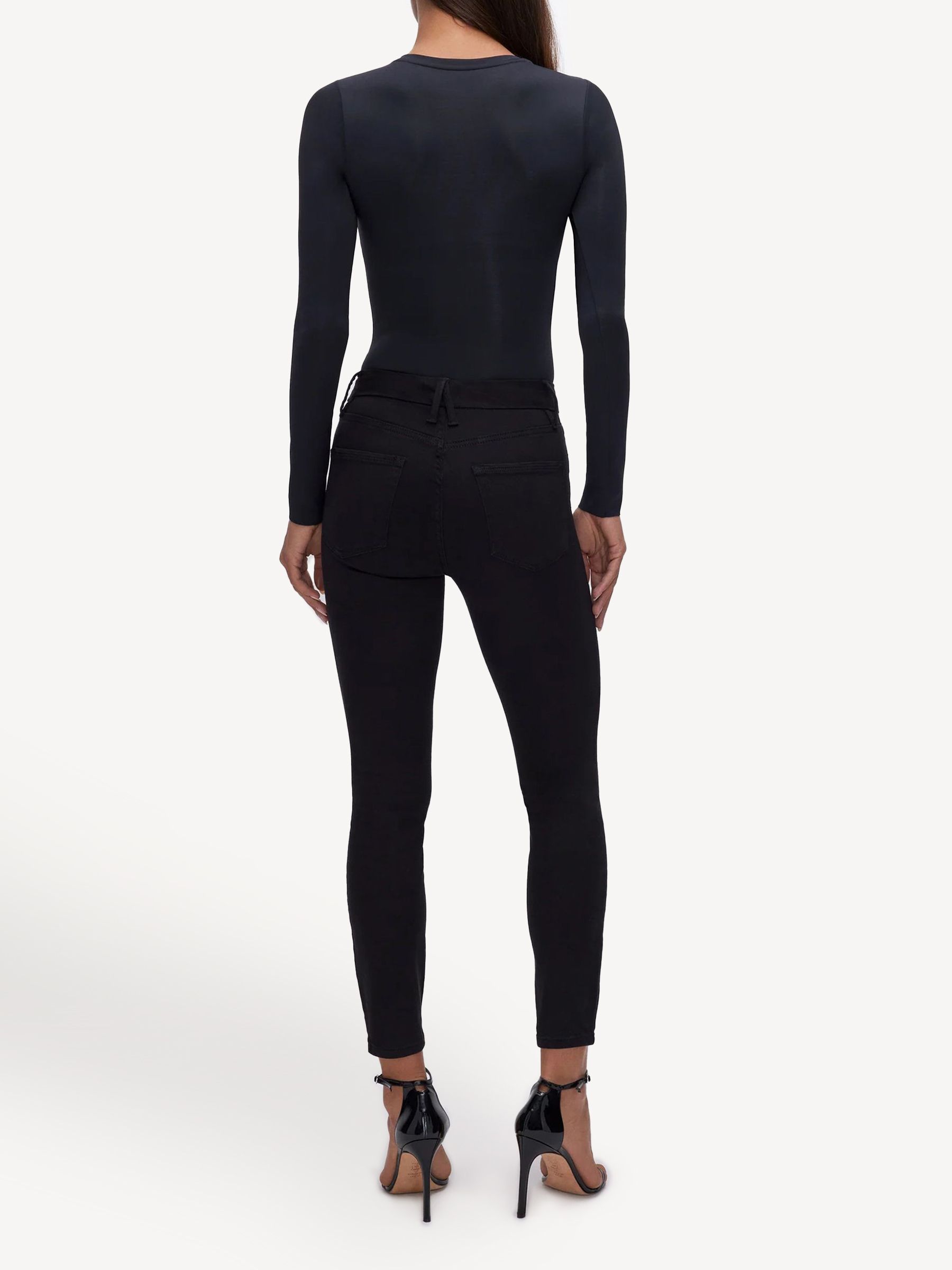 Buy Good American Black Legs Extreme Skinny Jeans from the Next UK ...