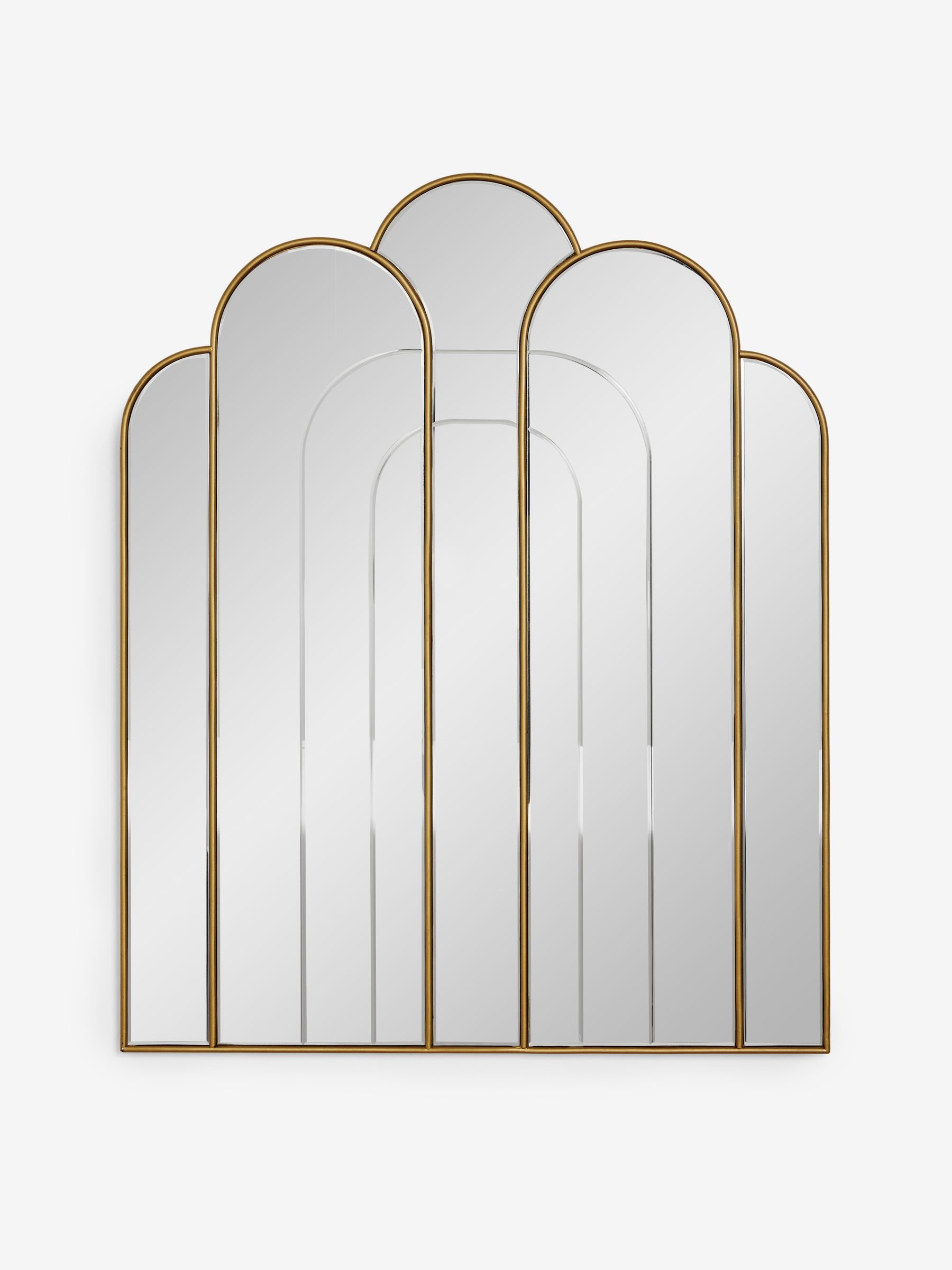 Buy Clarke & Clarke Gold Arched Decor Mirror from Next Ireland