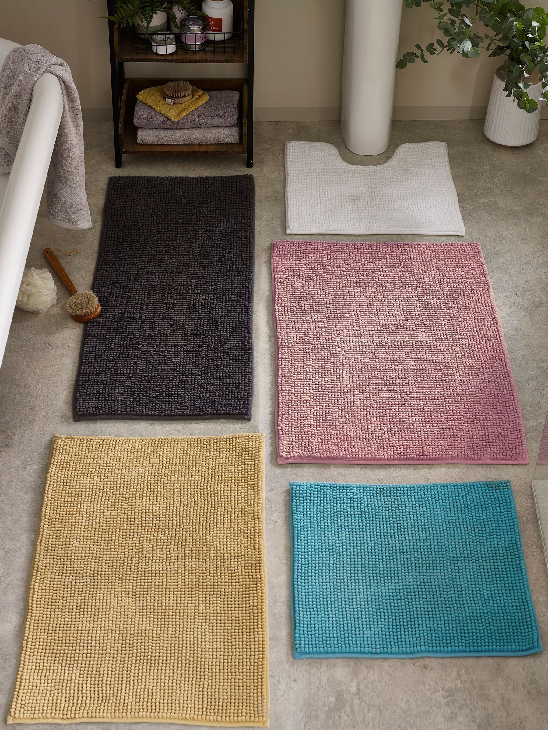 Buy Hot Pink Bobble Bath Mat from Next Australia