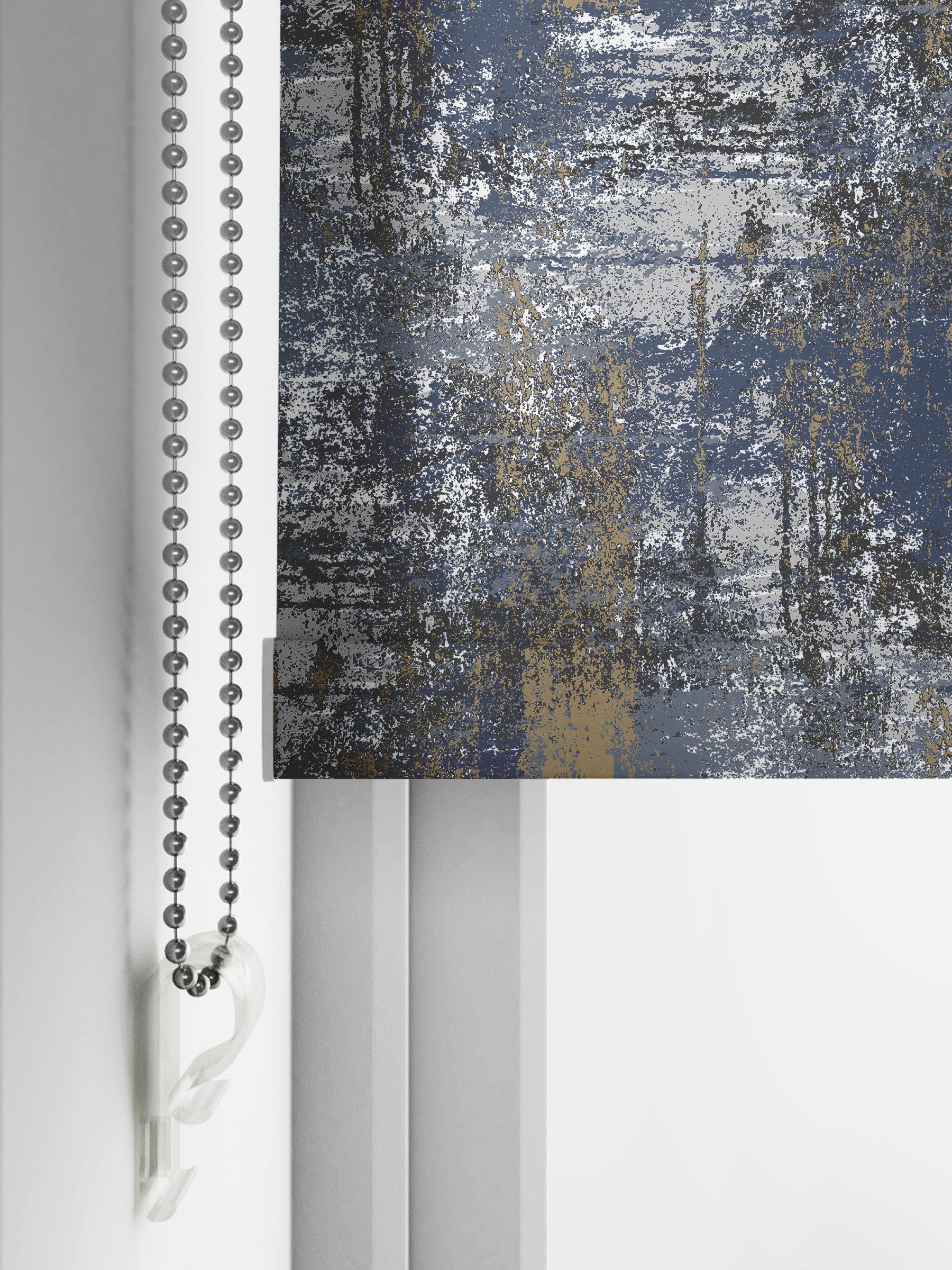 Buy Blue Printed Texture Made to Measure Roller Blind from the Next UK ...
