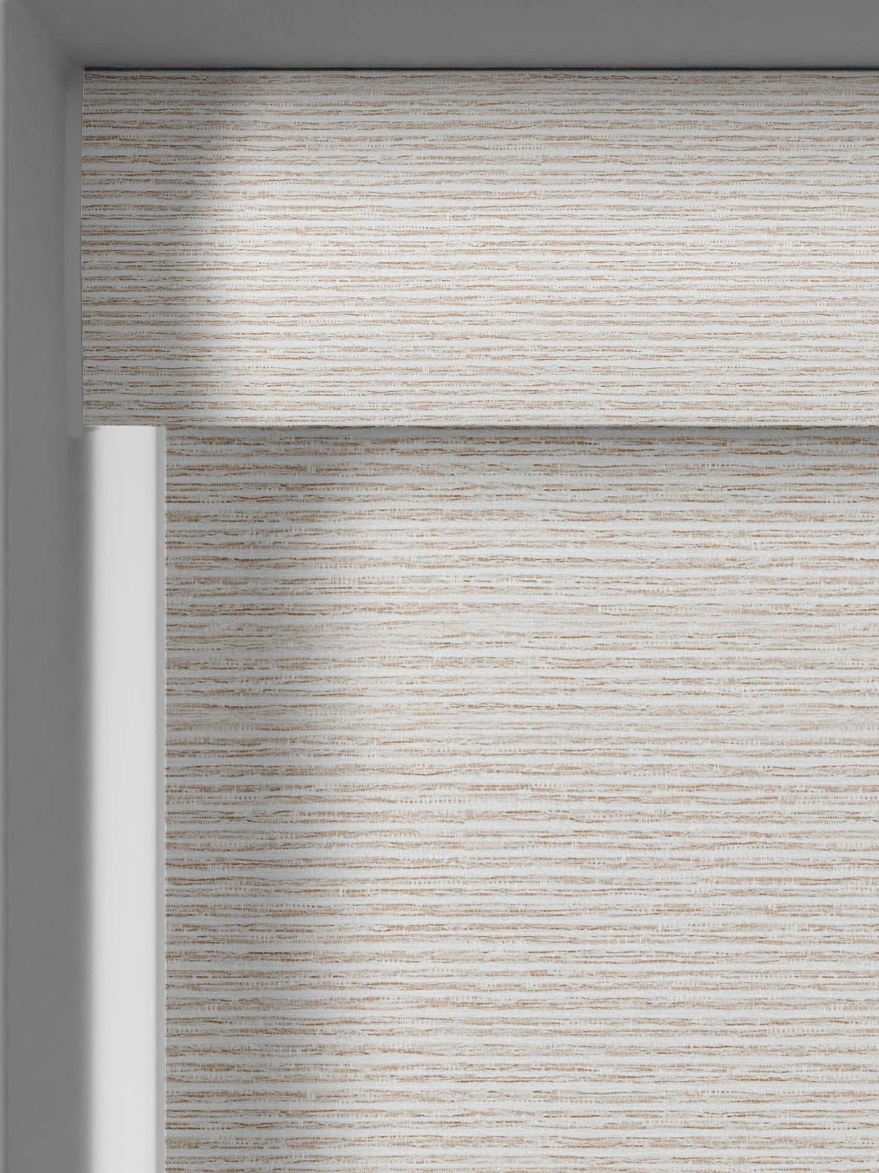 Buy Beige Natural Textured Plain Made to Measure Blackout Roller Blind ...
