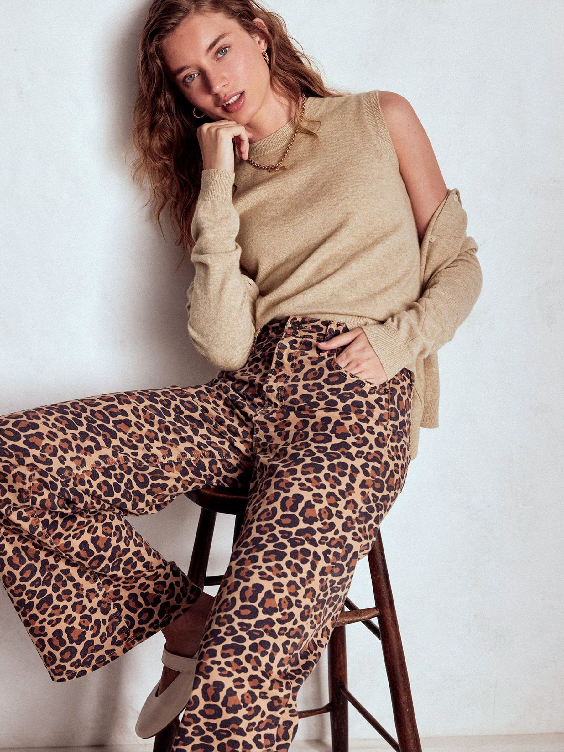 Buy Boden Natural Eva Cashmere Crew Cardigan from the Next UK online shop