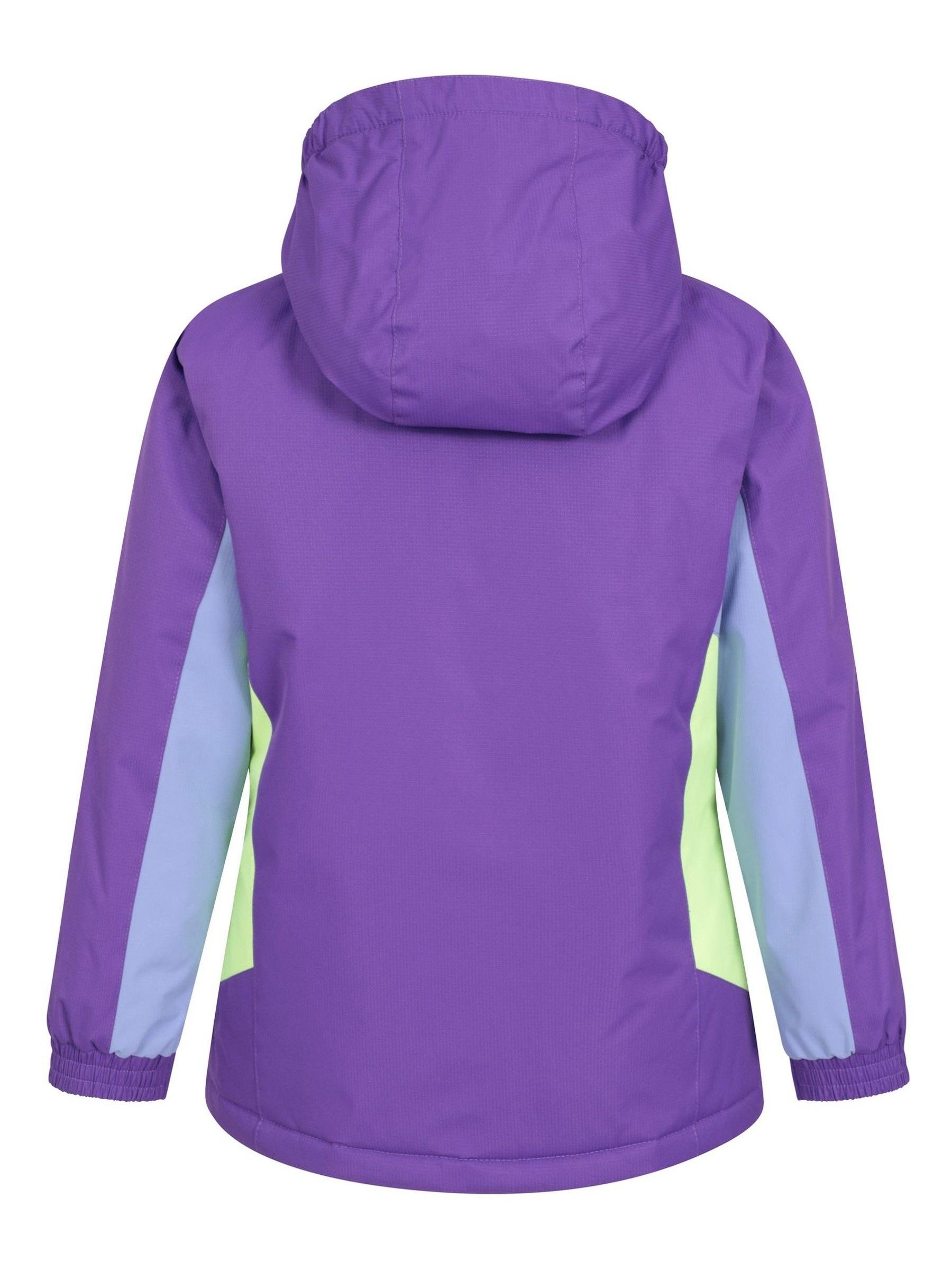 Buy Mountain Warehouse Dark Purple Honey Fleece Lined Snow Ski Jacket ...