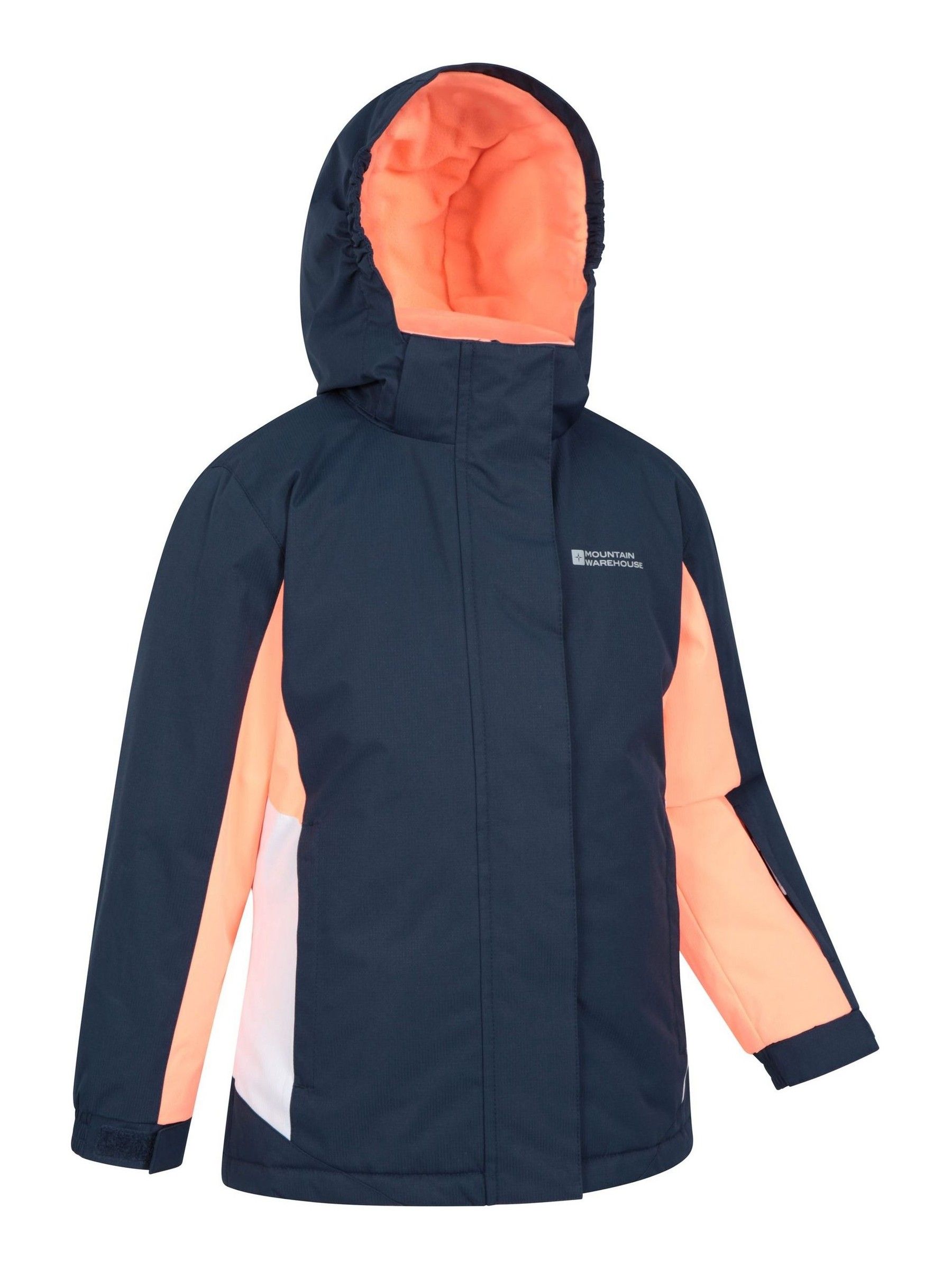 Buy Mountain Warehouse Black Honey Fleece Lined Snow Ski Jacket from ...