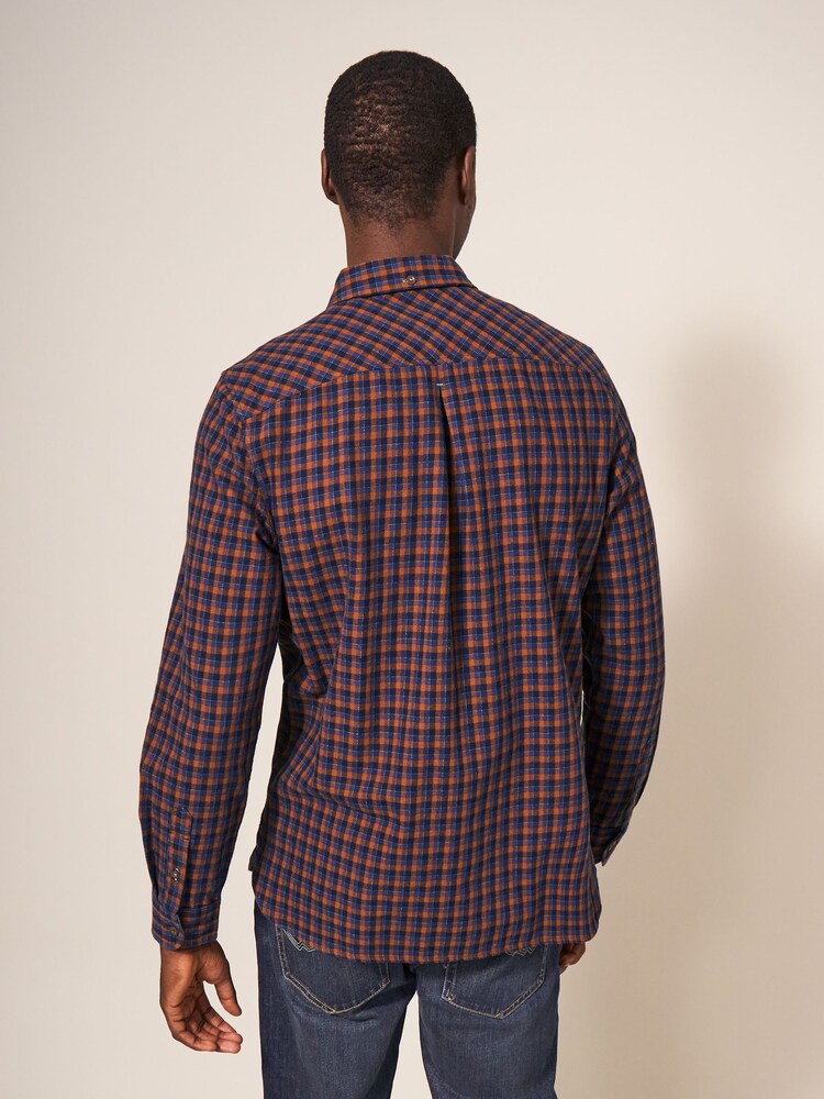 Buy White Stuff Blue Checked Twill Shirt from Next Ireland