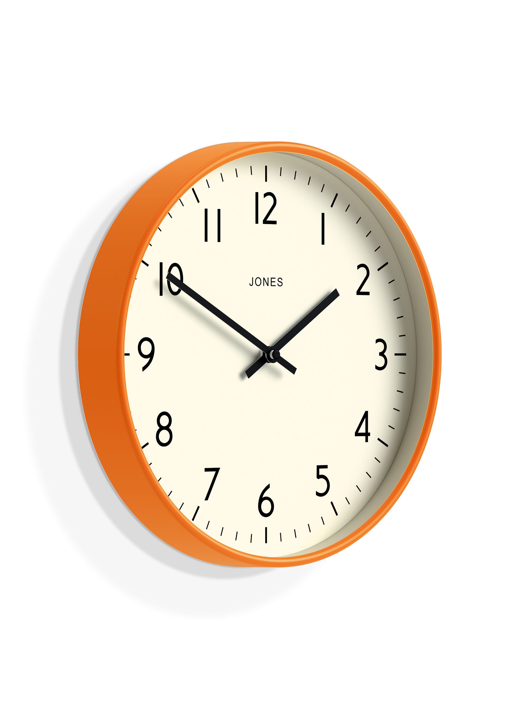 Buy Jones Clocks Fizzy Orange Studio Wall Clock 30cm from the Next UK ...