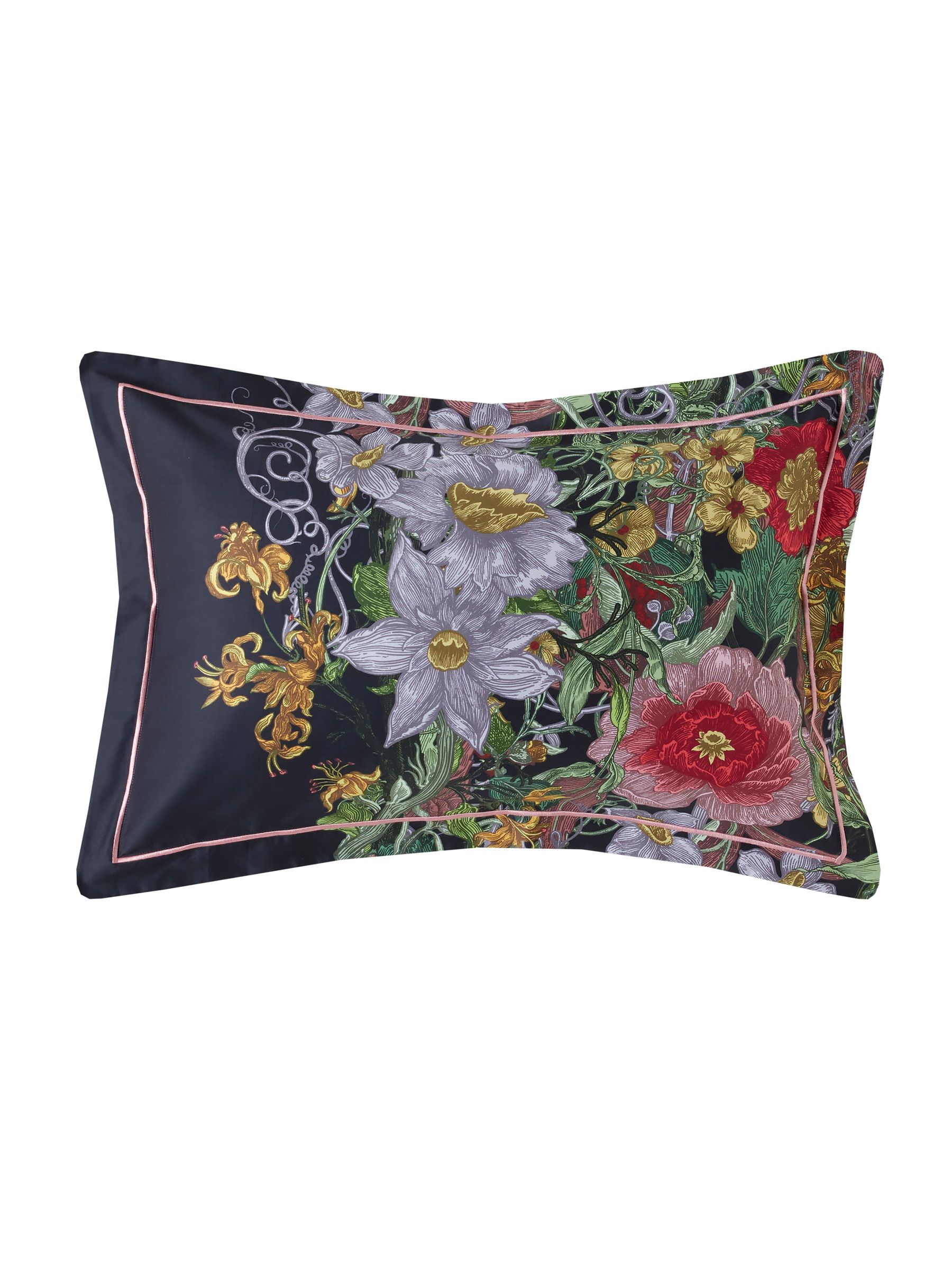 Buy Timorous Beasties Midnight 100% Cotton Berkeley Blooms Duvet Cover ...