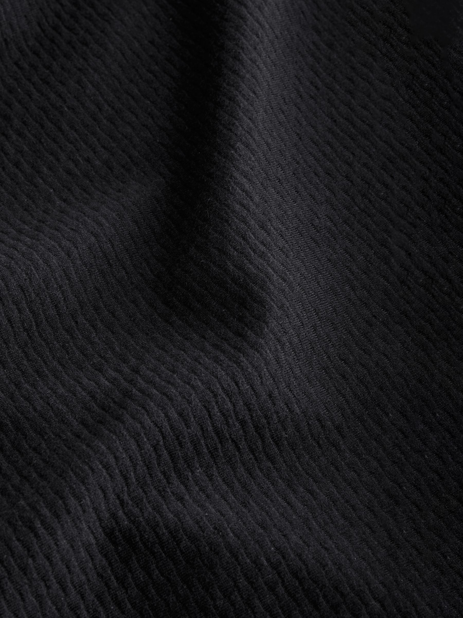 Buy Black Textured T-Shirt from Next Ireland