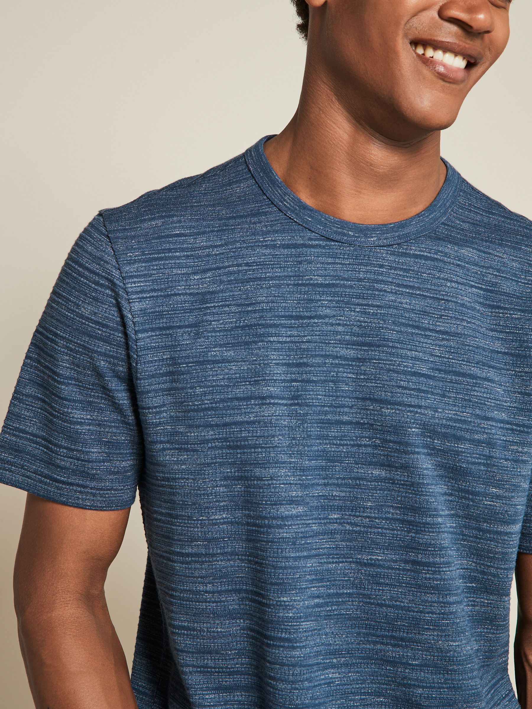 Buy Stone/Blue/Green T-Shirts 3 Pack from Next Saudi Arabia