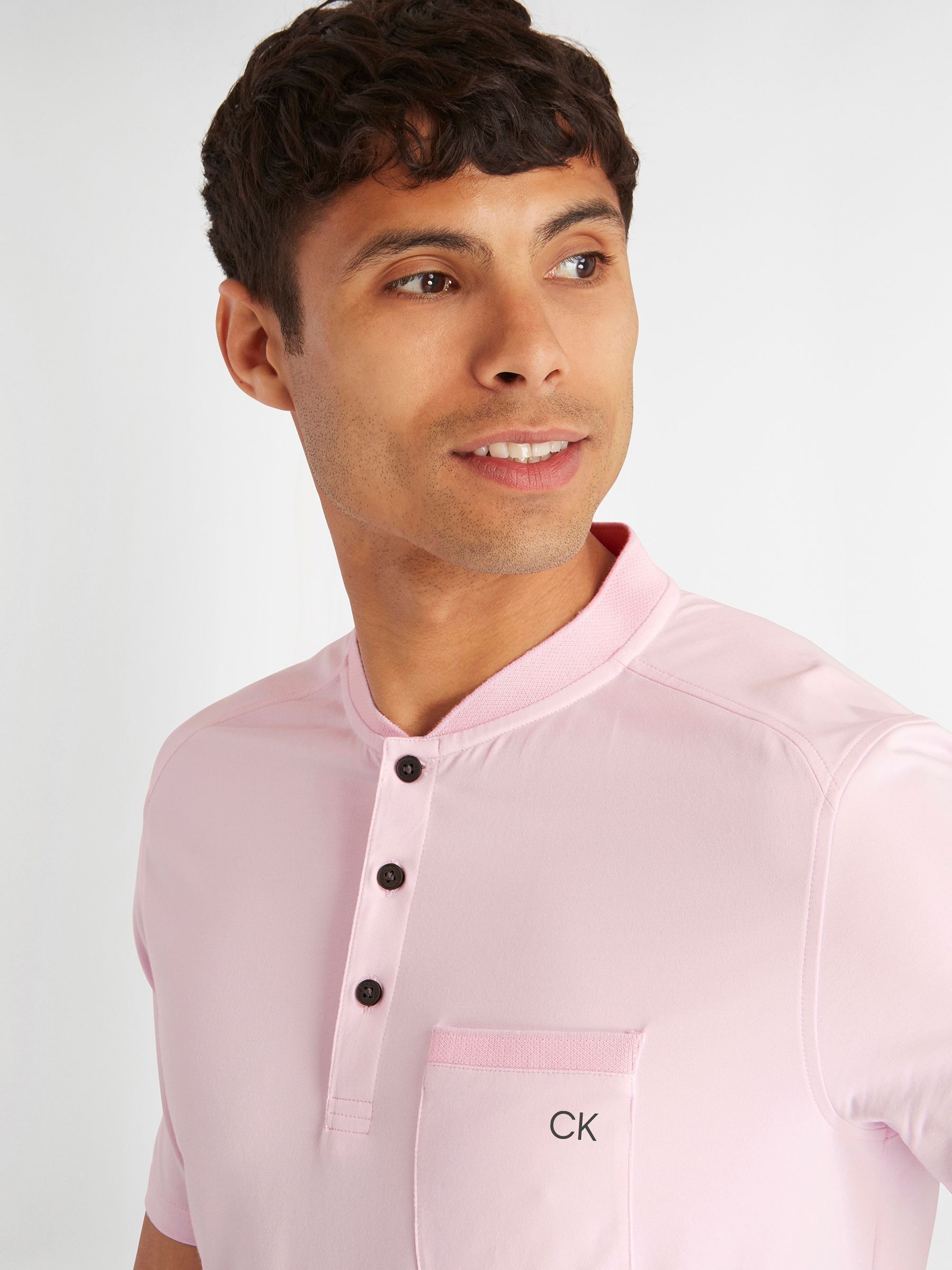 Buy Calvin Klein Golf Pink Middlebrook Polo Shirt from the Next UK ...