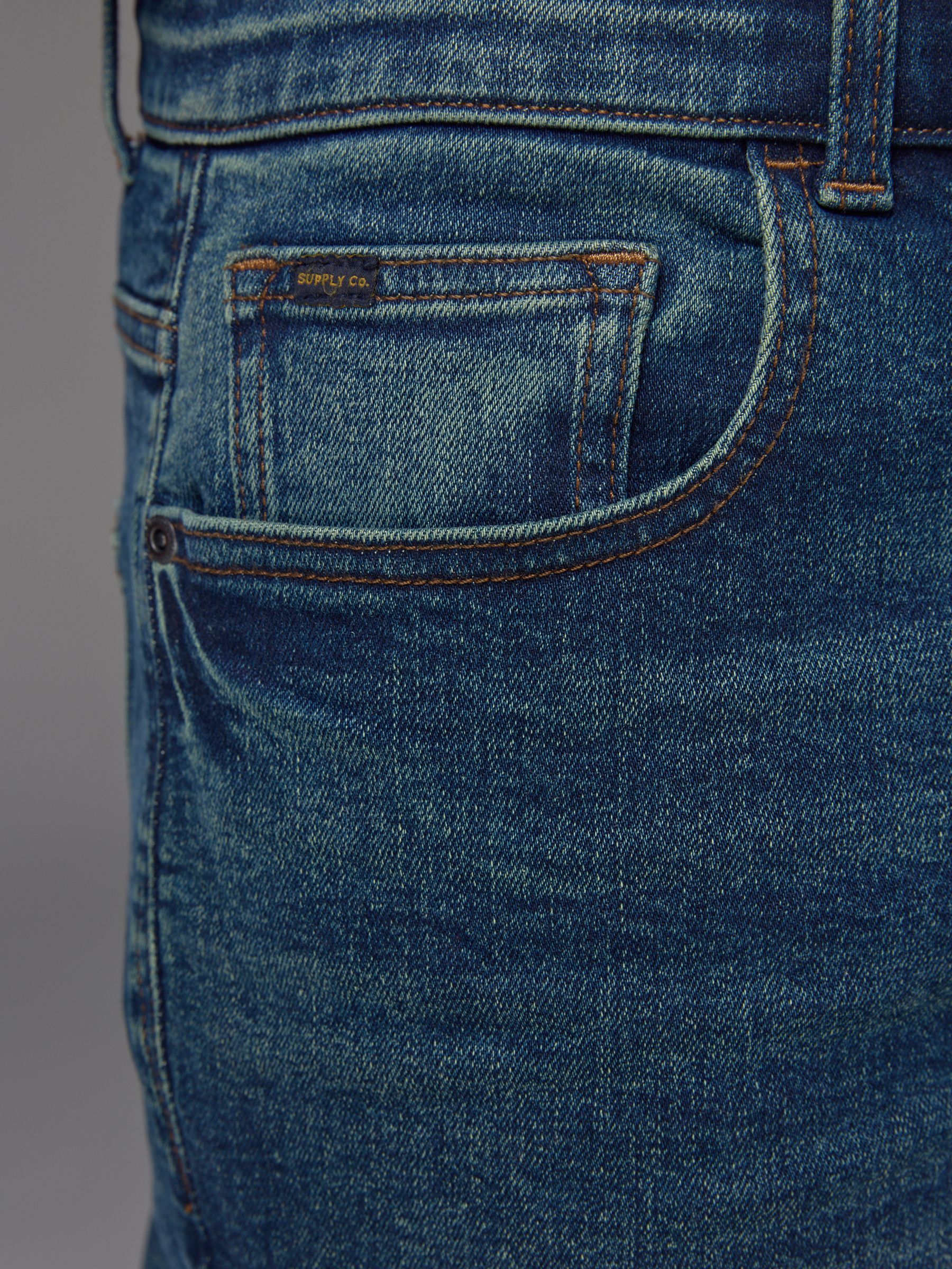 Buy Blue Mid Vintage Slim Fit Vintage Wash Denim Jeans from the Next UK ...