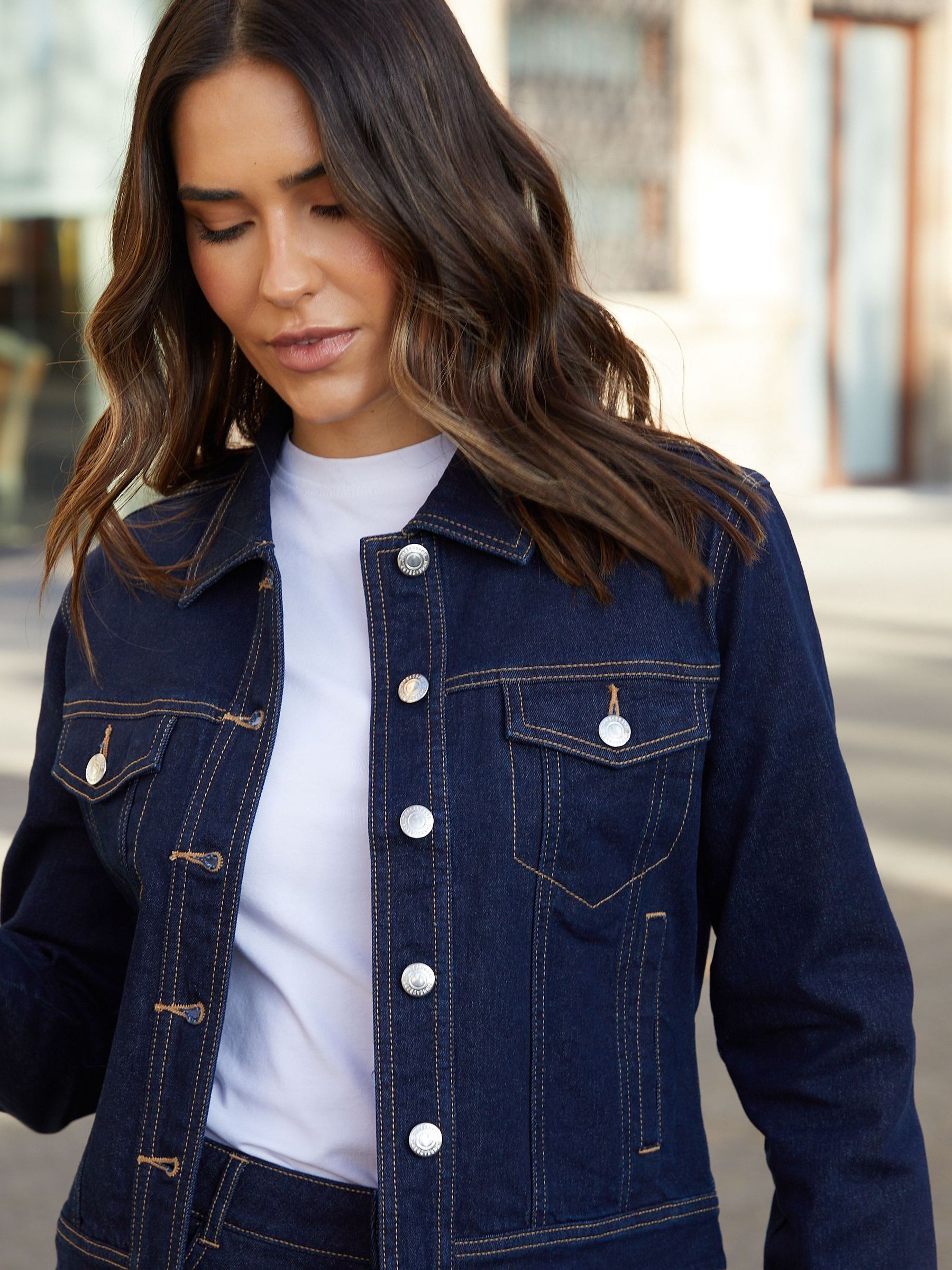 Buy Threadbare Indigo Blue Classic Denim Jacket from the Next UK online ...