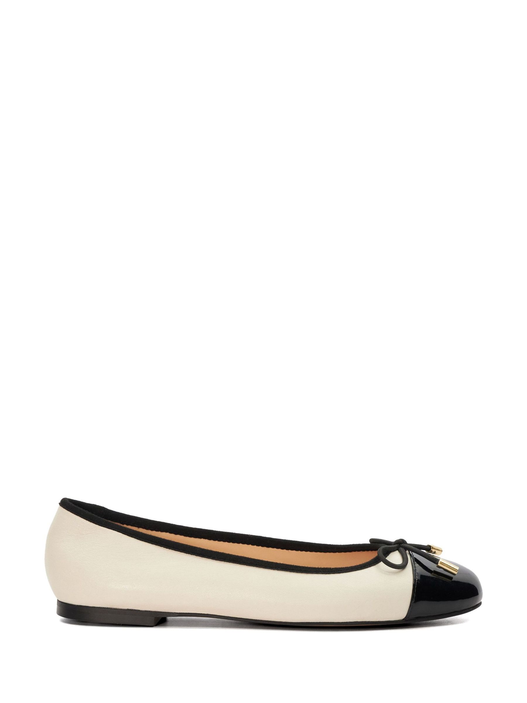 Buy Dune London Cream Standard Fit Highest Flexible Sole Contrast ...